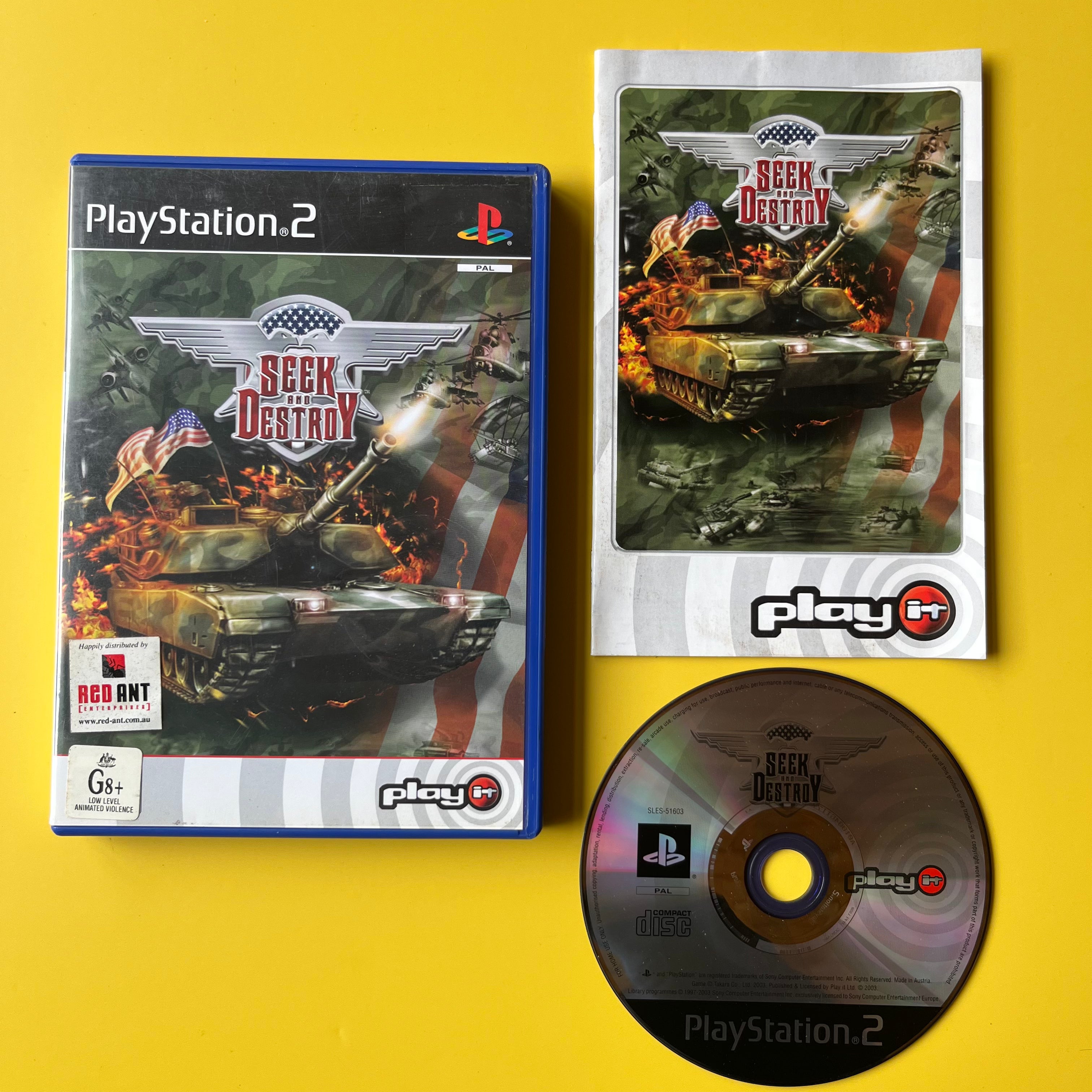 Buy PS2 - Seek and Destroy Online in Australia | PS2 - Seek and Destroy for Sale