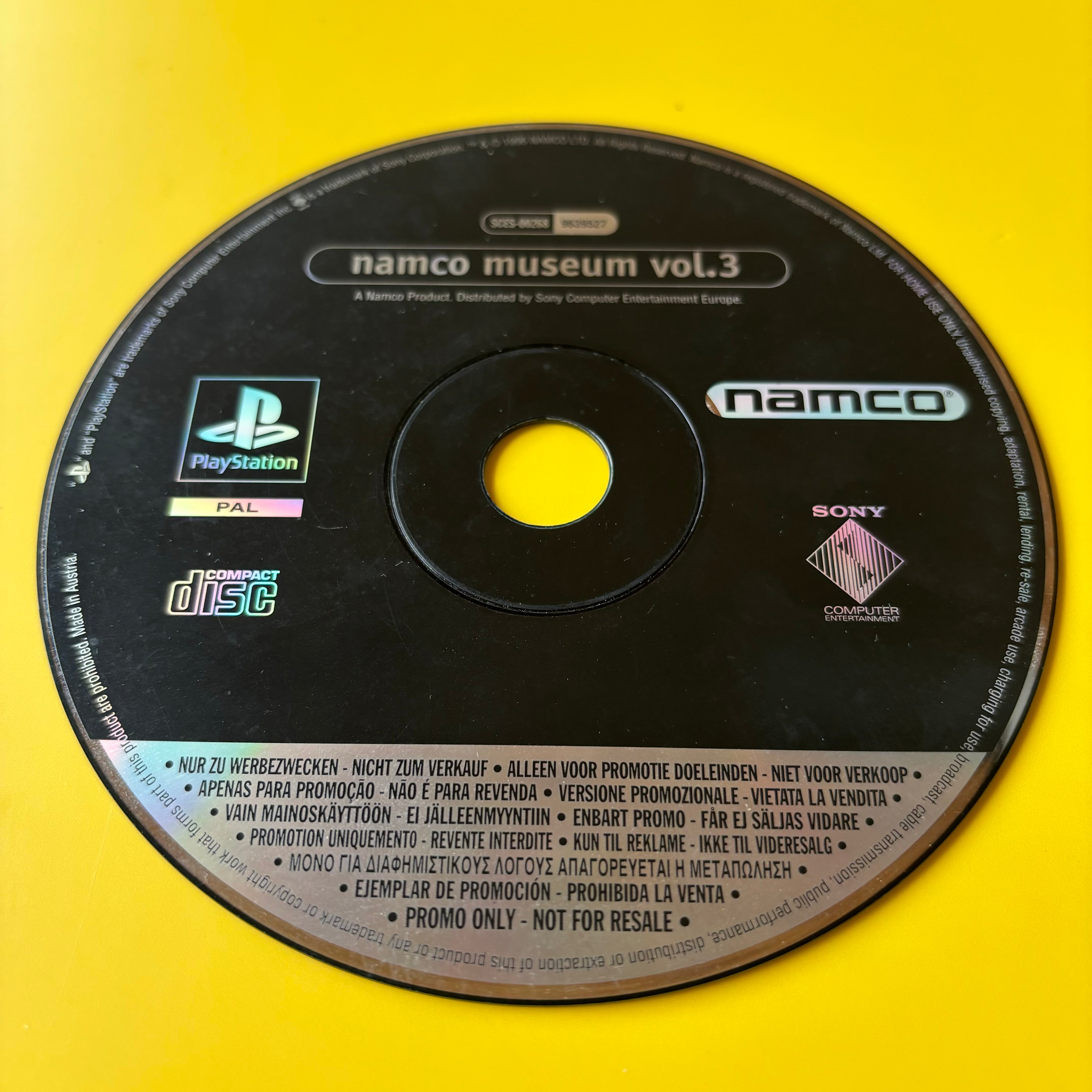 Buy PS1 - Namco Museum Vol. 3 Online in Australia | PS1 - Namco Museum Vol. 3 for Sale
