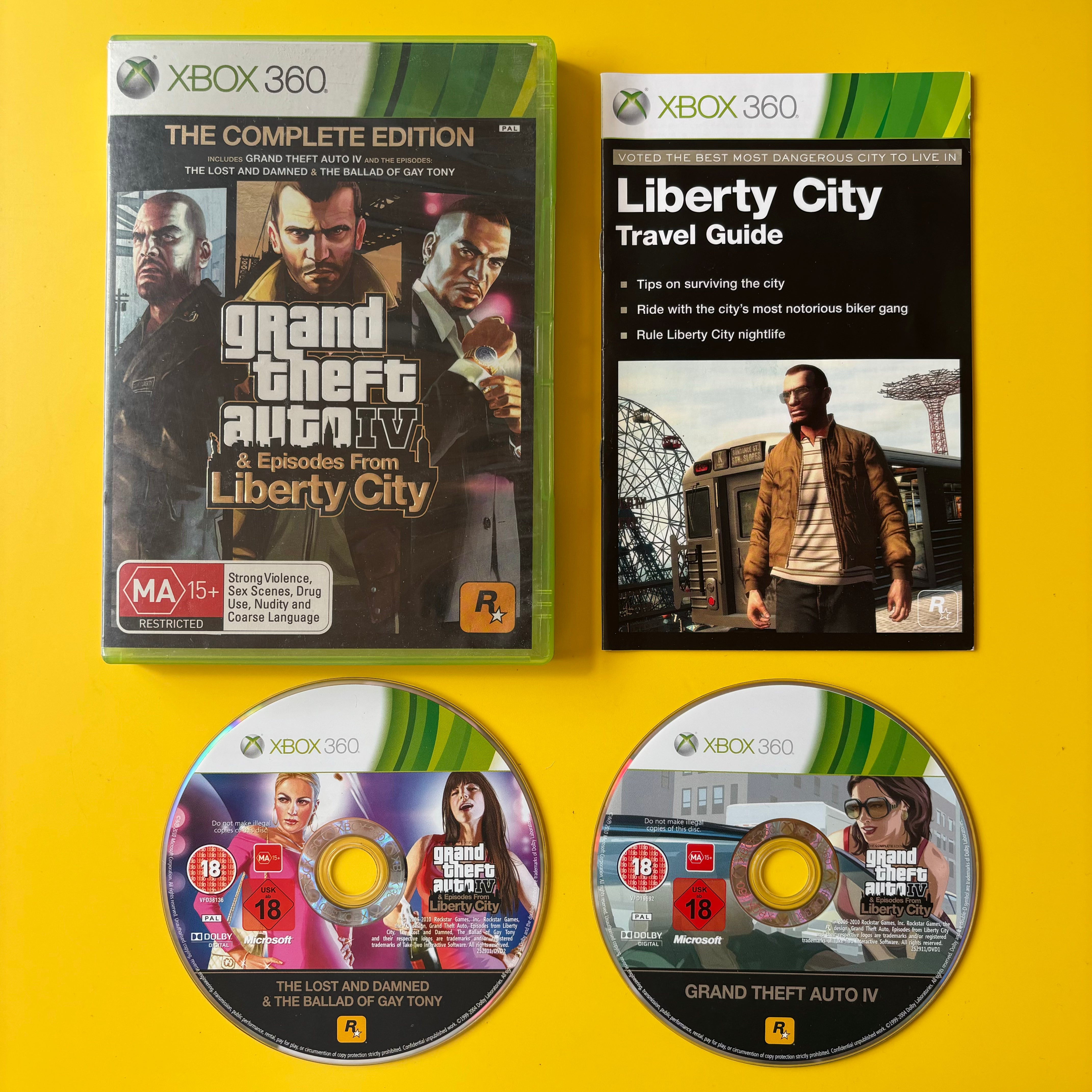 Buy Xbox 360 - Grand Theft Auto IV & Episodes From Liberty City Online in Australia | Xbox 360 ...