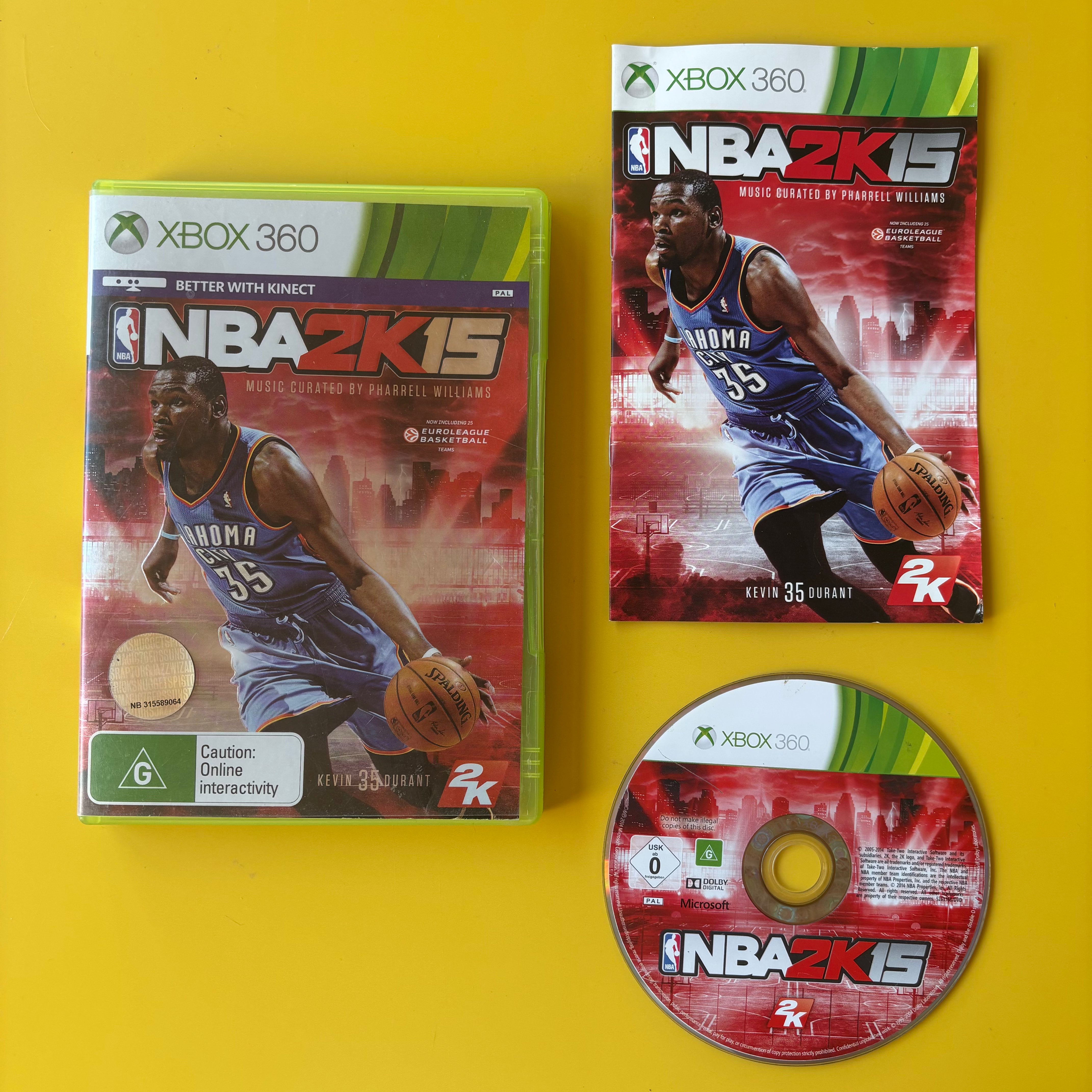 Buy Xbox 360 - NBA 2k15 Online in Australia | Xbox 360 - NBA 2k15 for Sale
