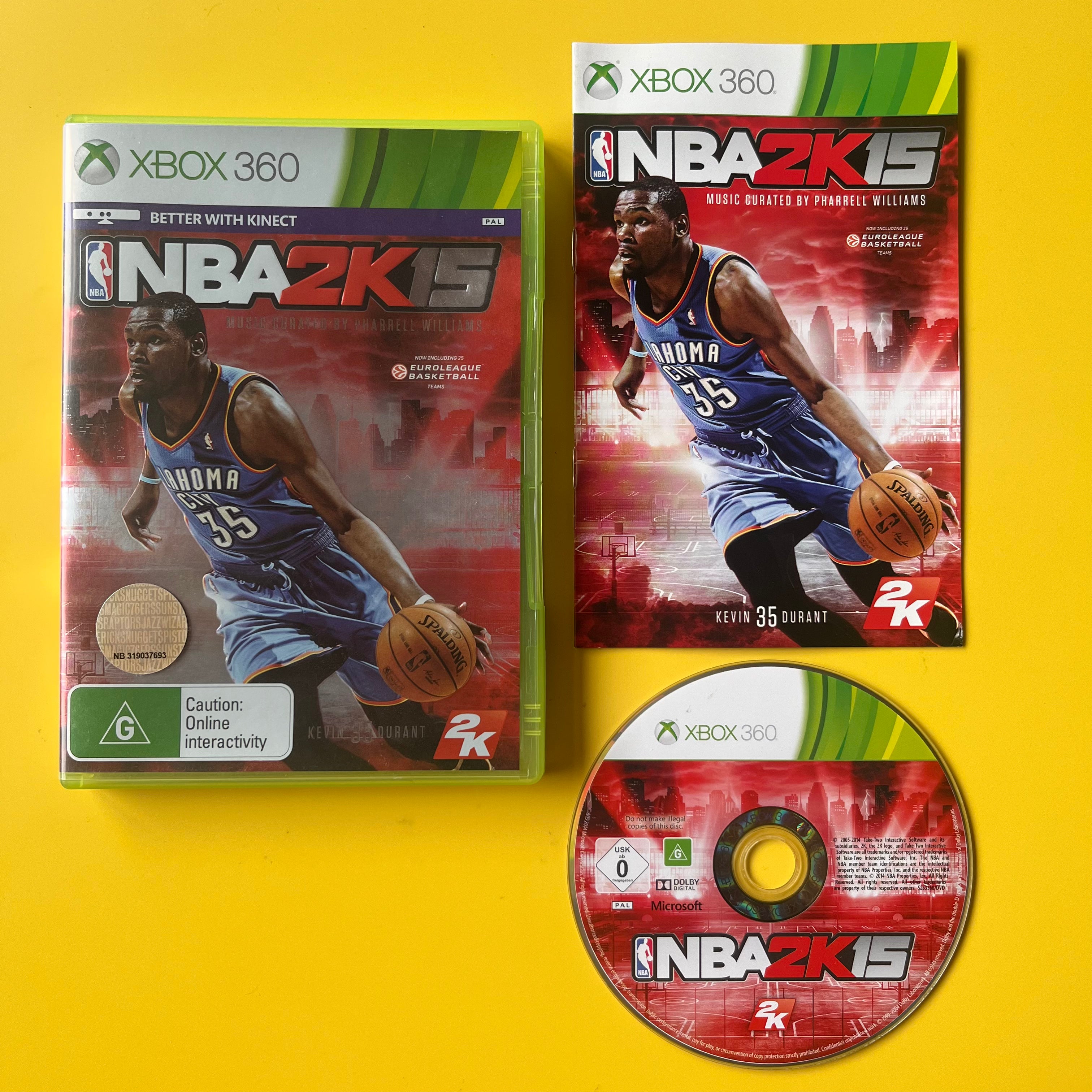 Buy Xbox 360 - NBA 2k15 Online in Australia | Xbox 360 - NBA 2k15 for Sale