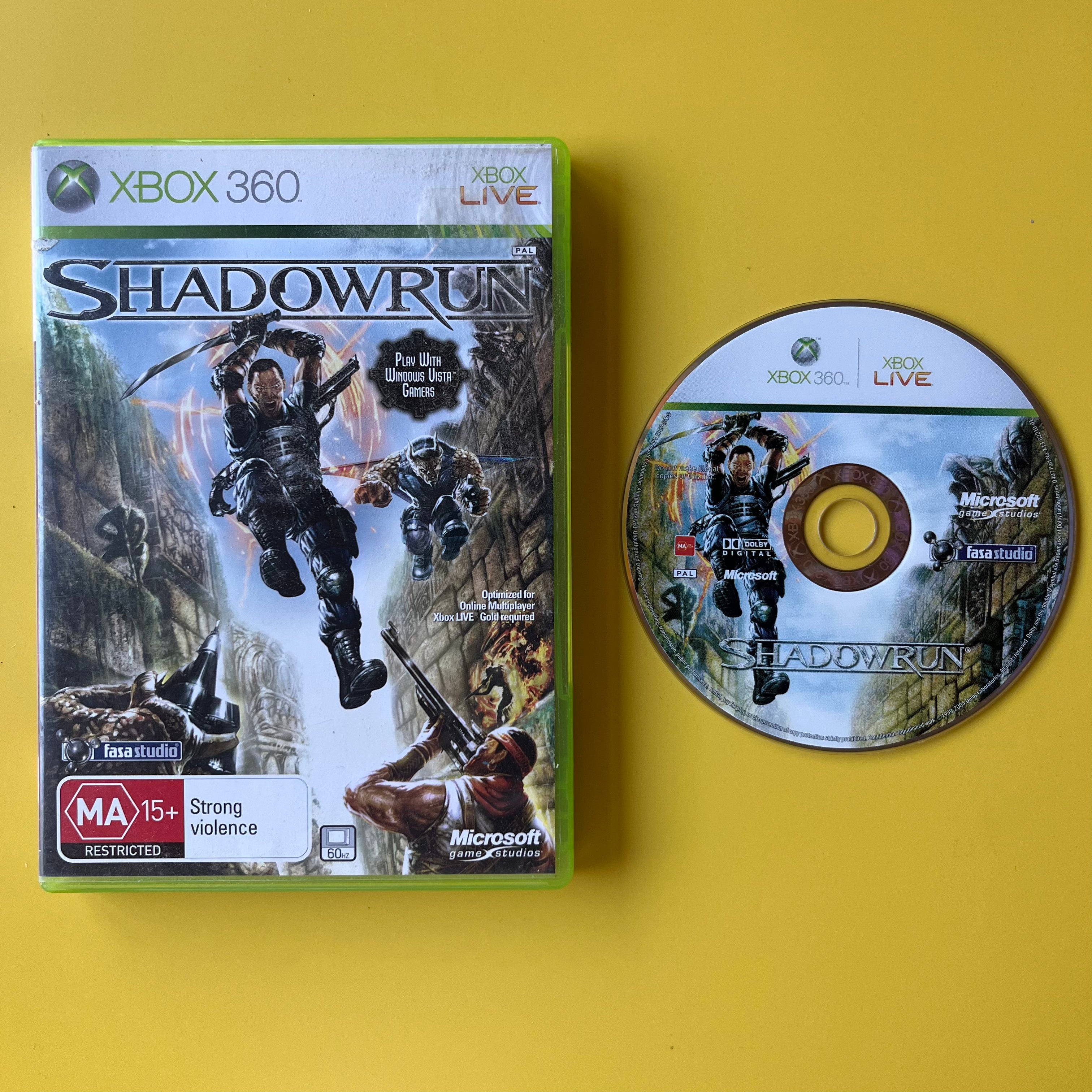 Buy Xbox 360 - Shadowrun Online in Australia | Xbox 360 - Shadowrun for Sale