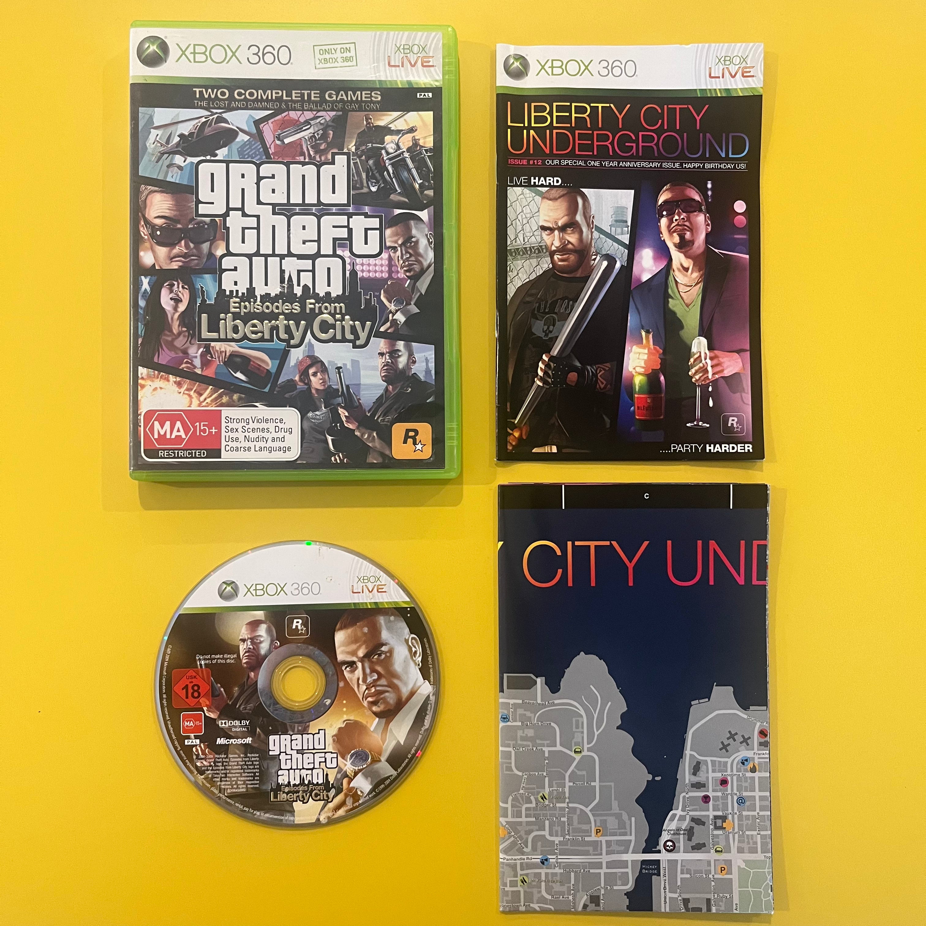 Buy Xbox 360 - Grand Theft Auto Episodes From Liberty City Online in Australia | Xbox 360 ...