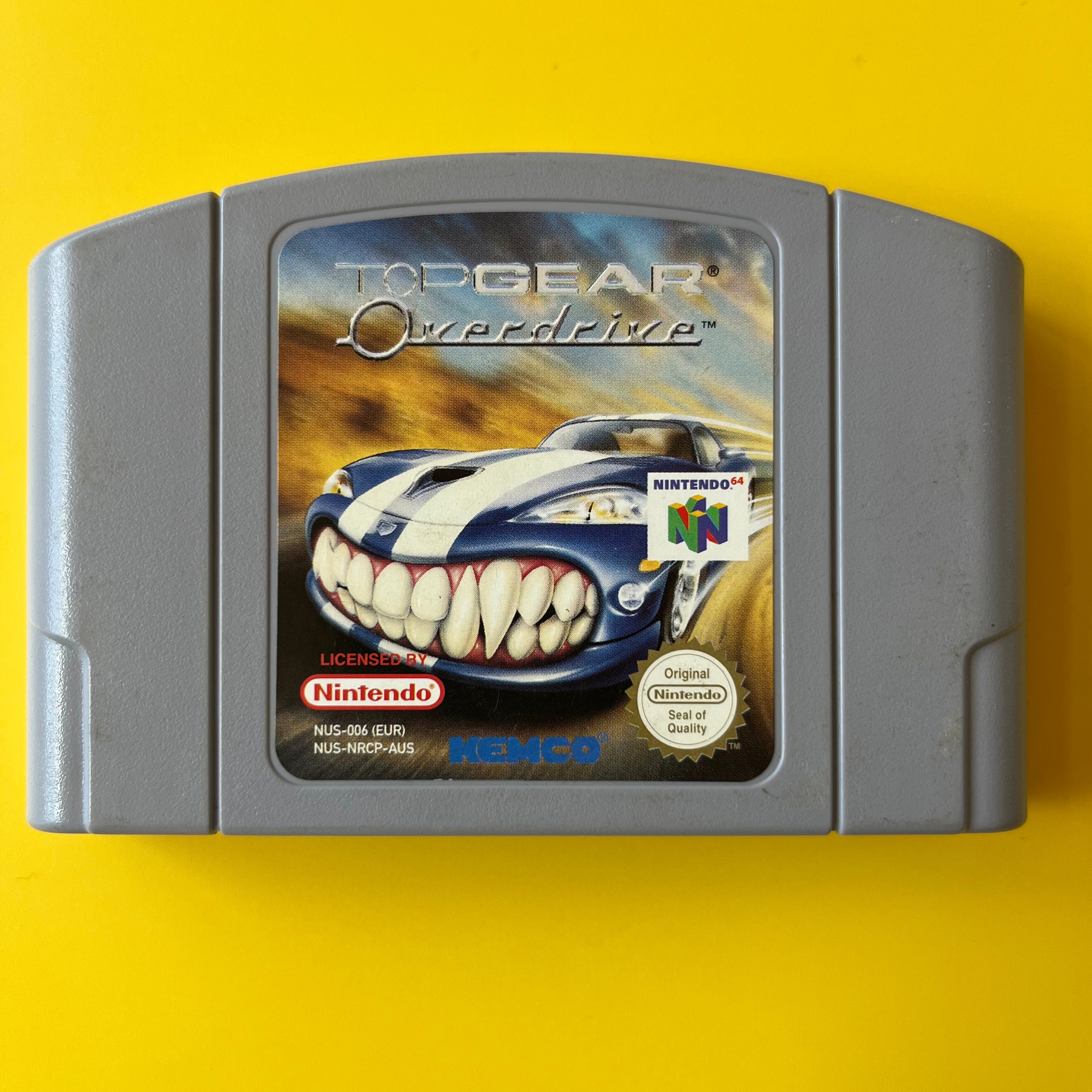 Buy Nintendo 64 - Top Gear Overdrive Online in Australia | Nintendo 64 ...