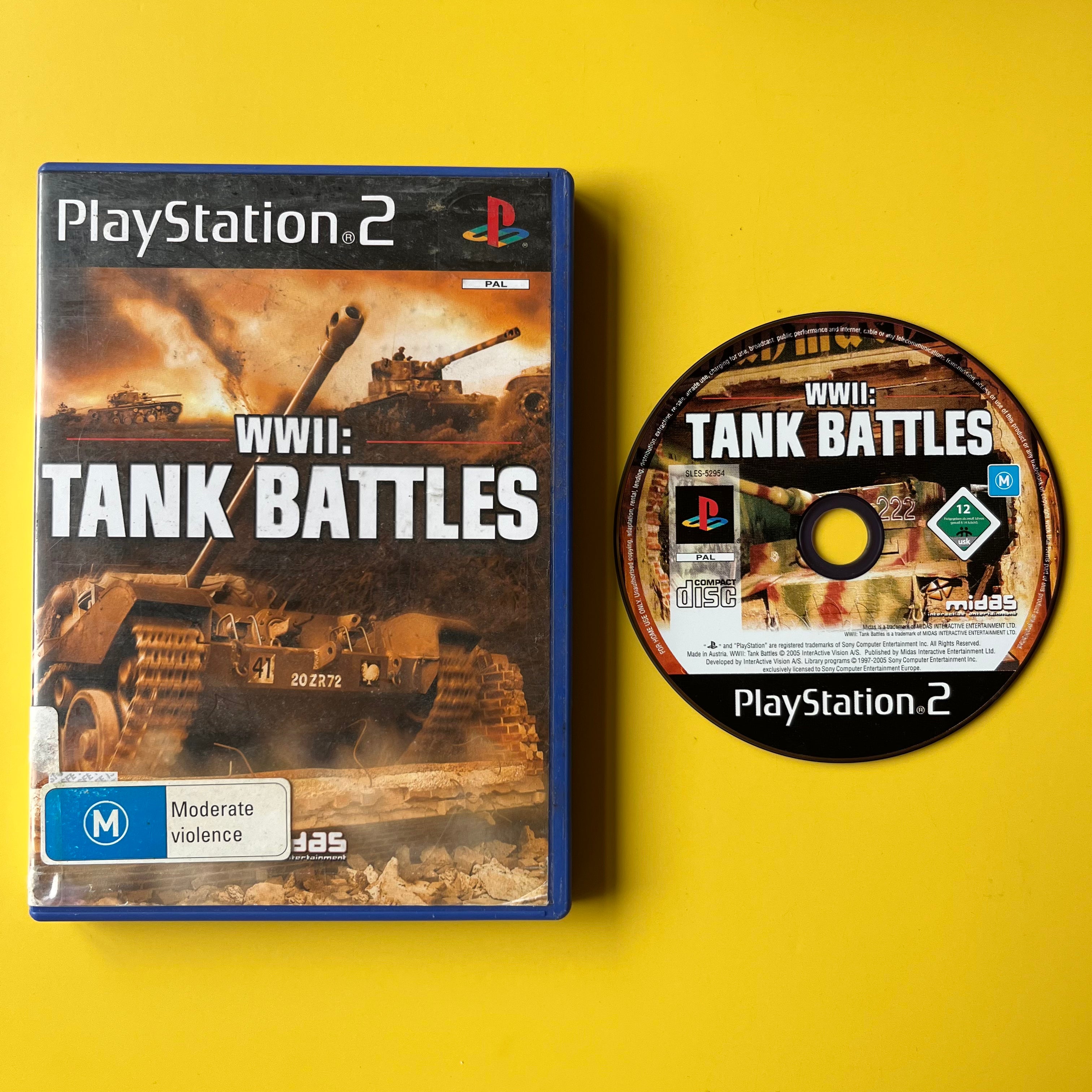 Buy PS2 - WWII: Tank Battles Online in Australia | PS2 - WWII: Tank ...