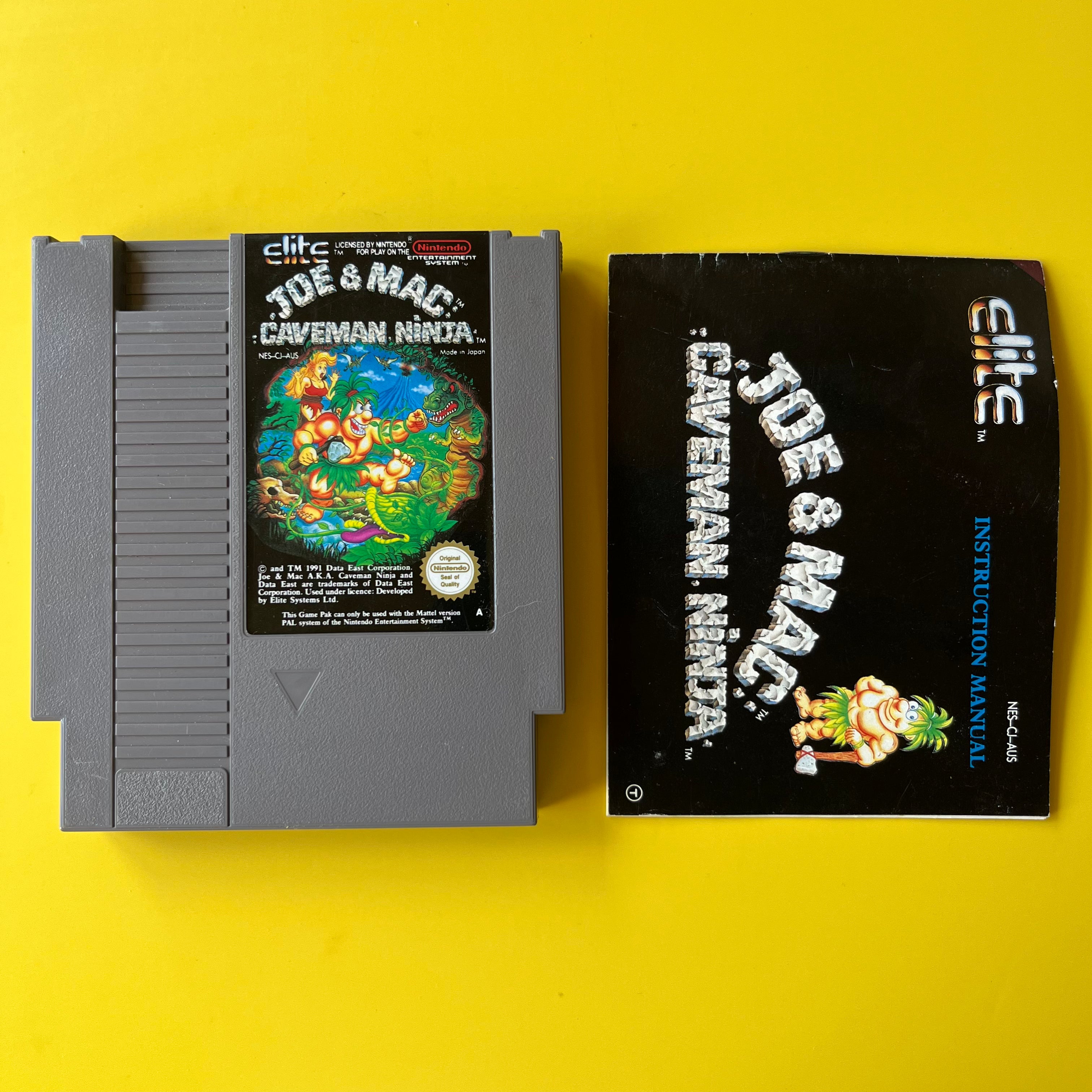 Buy NES - Joe & Mac Caveman Ninja Online in Australia | NES - Joe & Mac ...