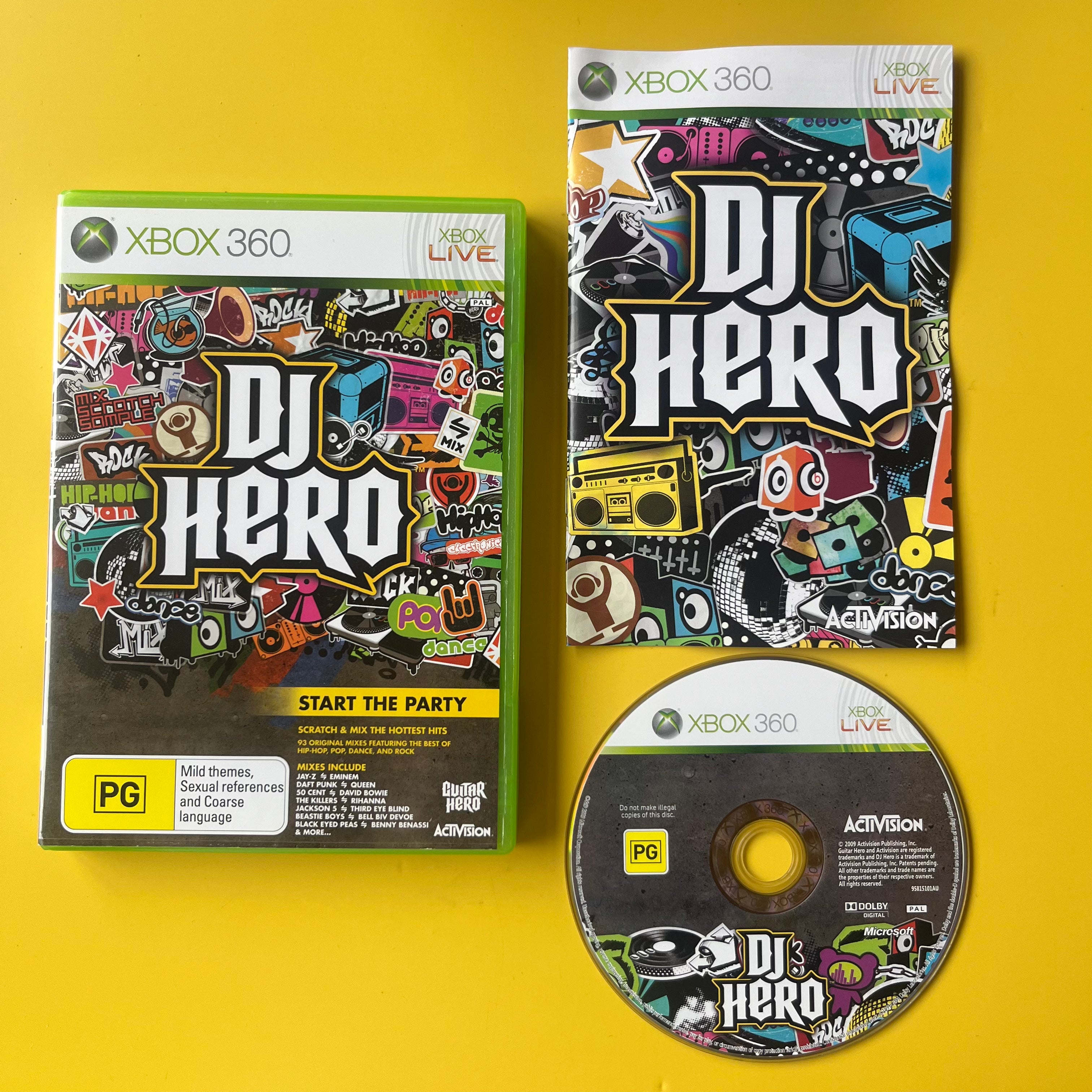 Buy Xbox 360 - DJ Hero Online in Australia | Xbox 360 - DJ Hero for Sale