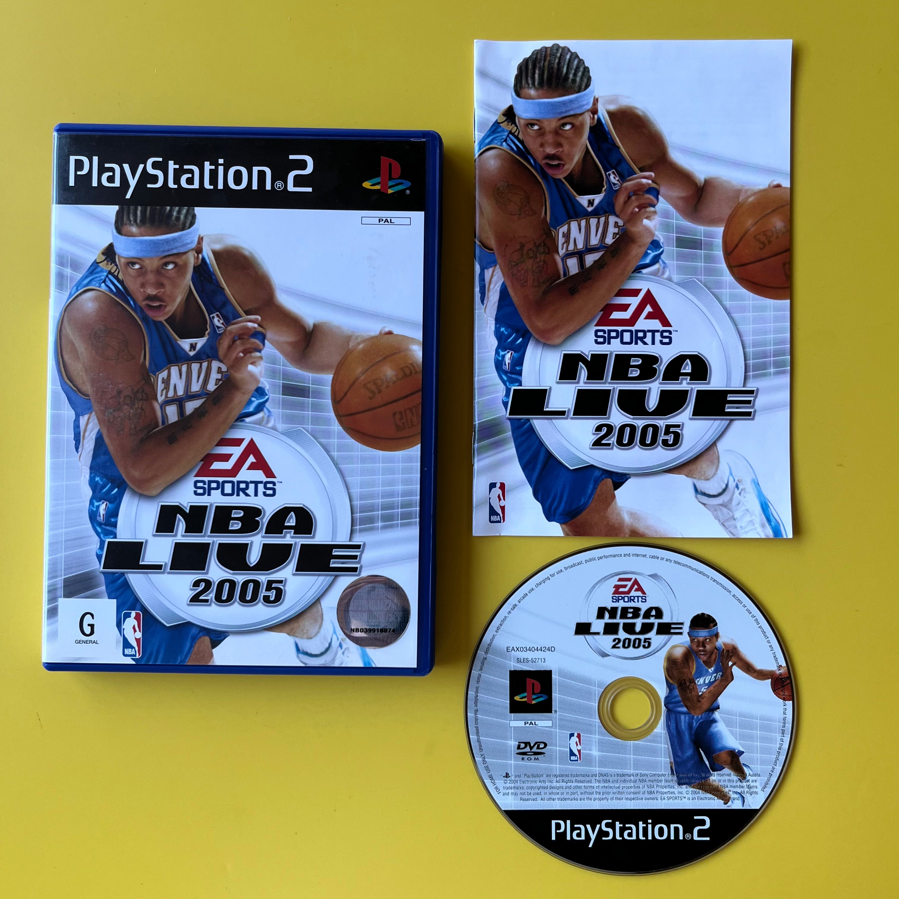 Buy PS2 - NBA Live 2005 Online in Australia | PS2 - NBA Live 2005 for Sale