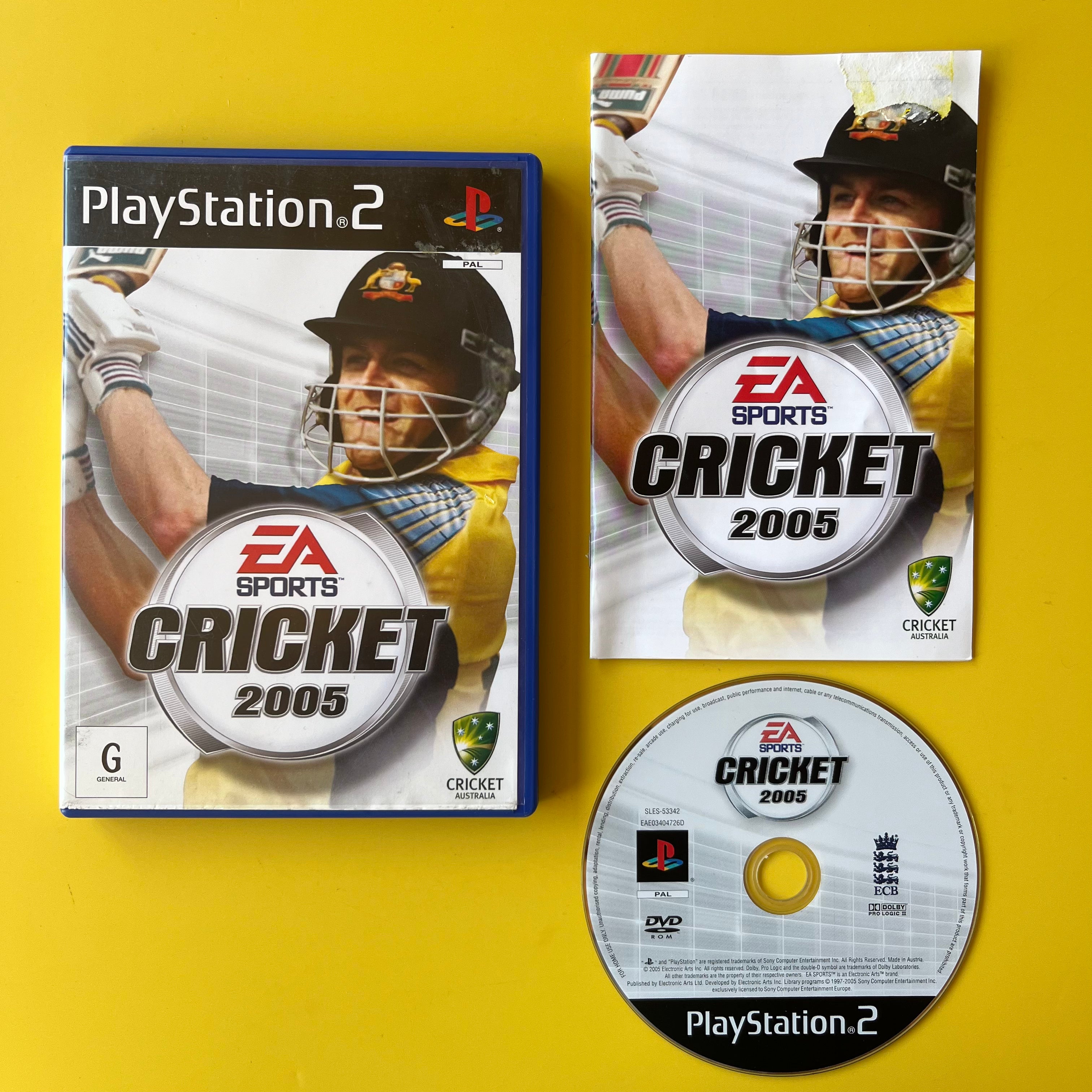 Buy PS2 - Cricket 2005 Online in Australia | PS2 - Cricket 2005 for Sale