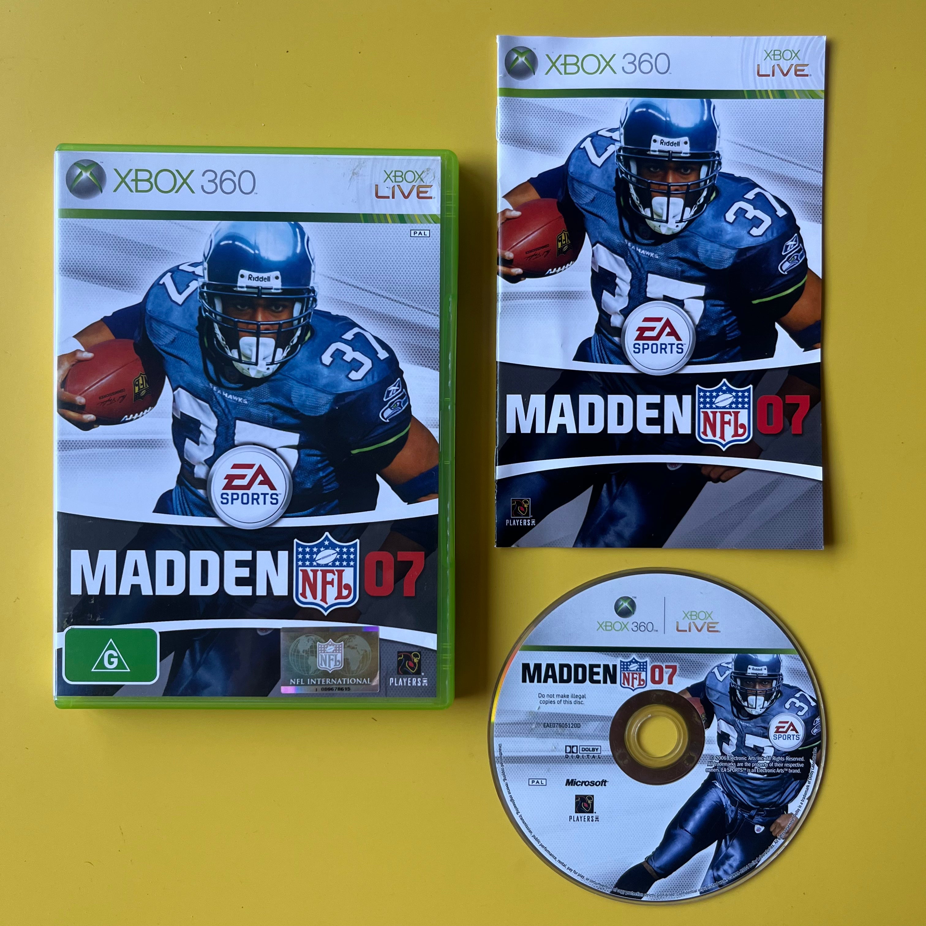 Buy Xbox 360 - Madden NFL 07 Online in Australia | Xbox 360 - Madden ...