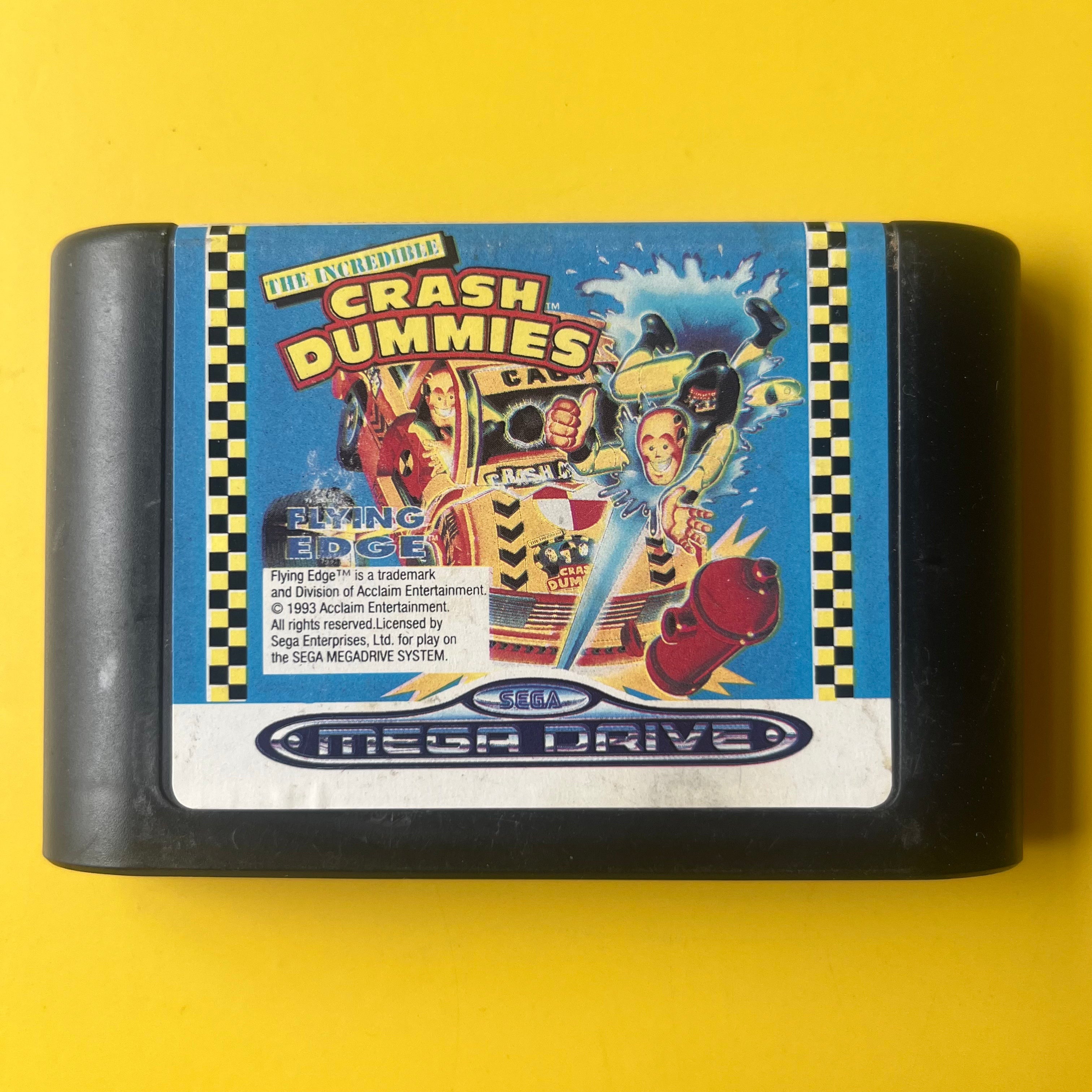 Buy Sega Mega Drive - The Incredible Crash Dummies Online in Australia ...