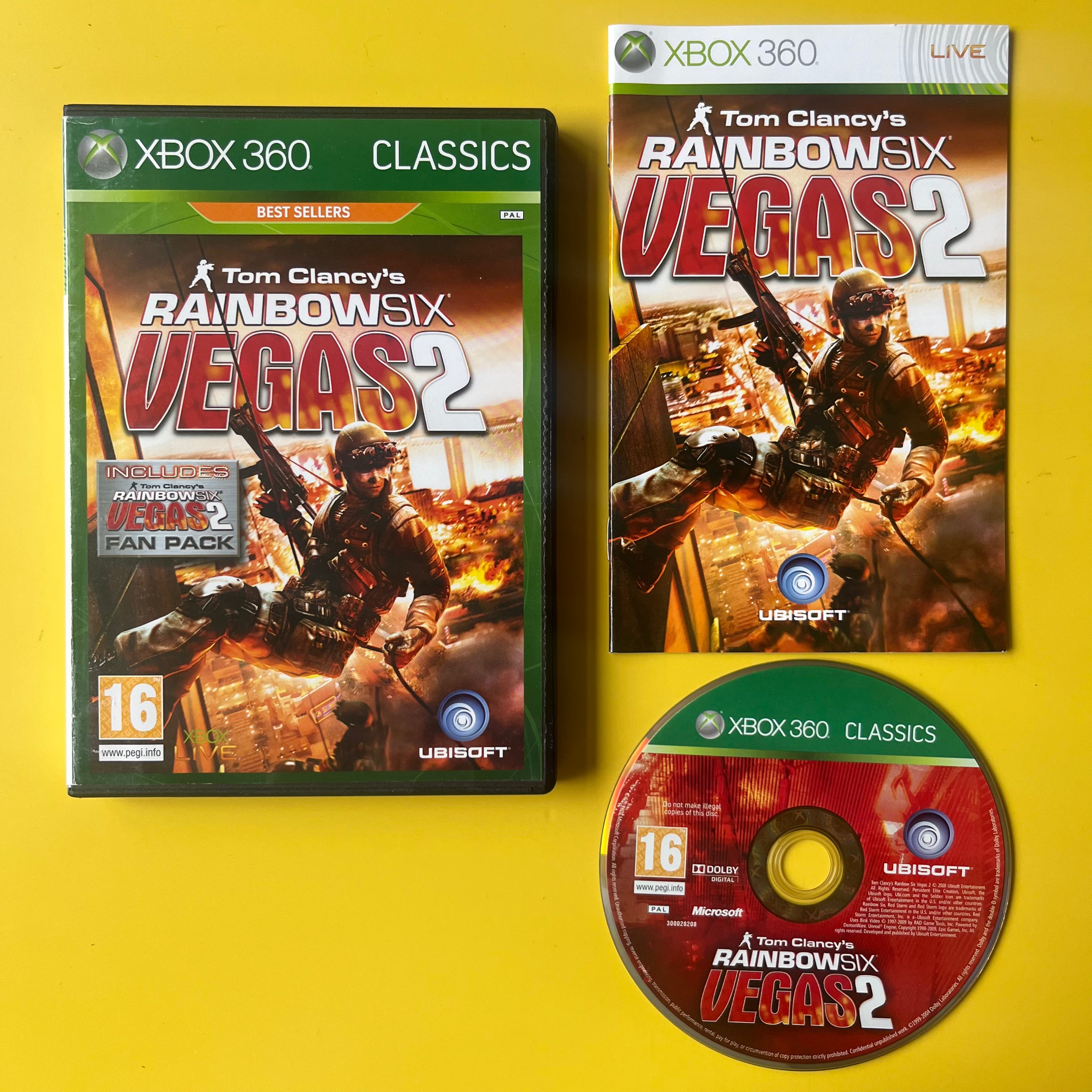 Buy Xbox 360 - Tom Clancy's Rainbow Six Vegas 2 - Classics Online in ...
