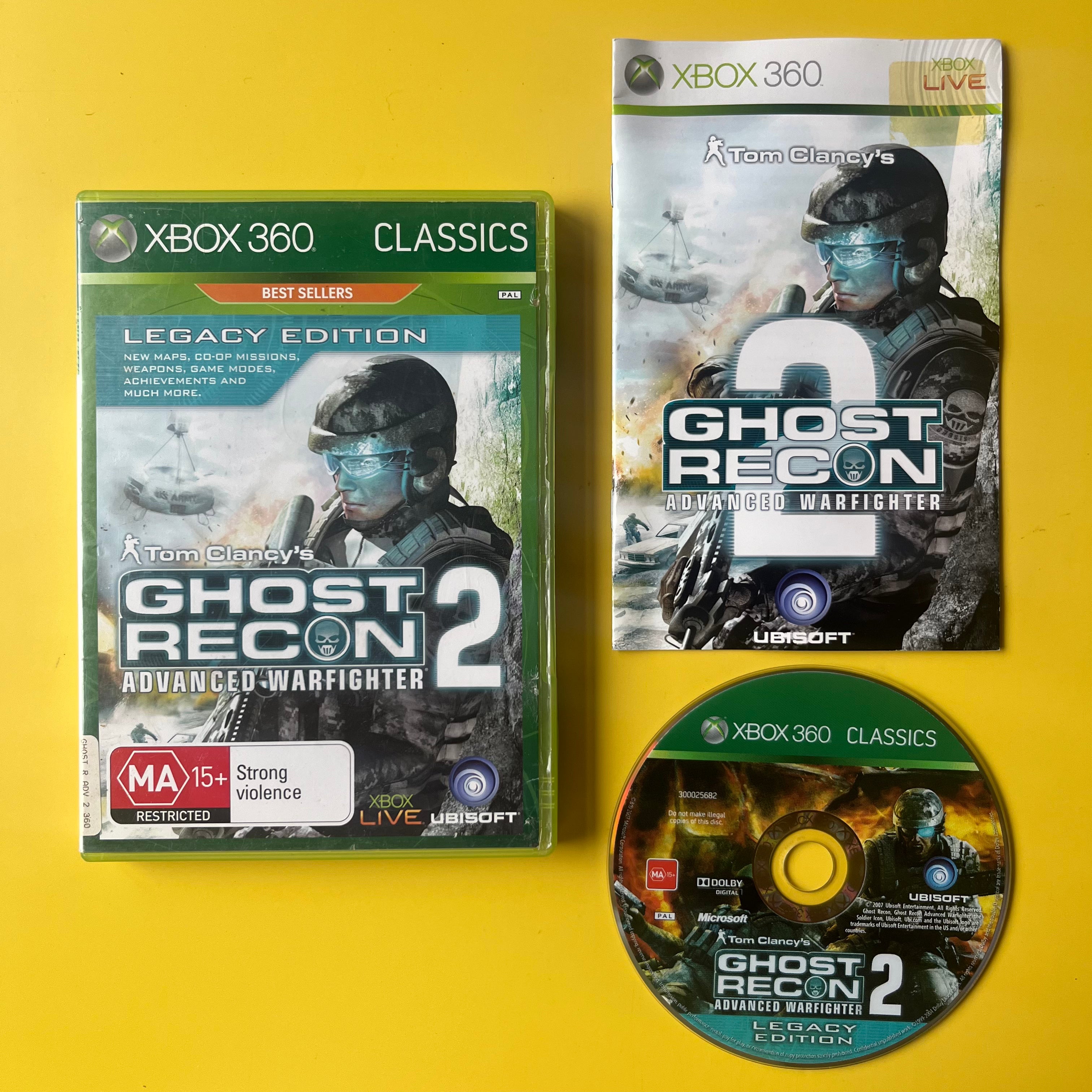 Buy Xbox 360 - Tom Clancy's Ghost Recon Advanced Warfighter 2 - Legacy ...