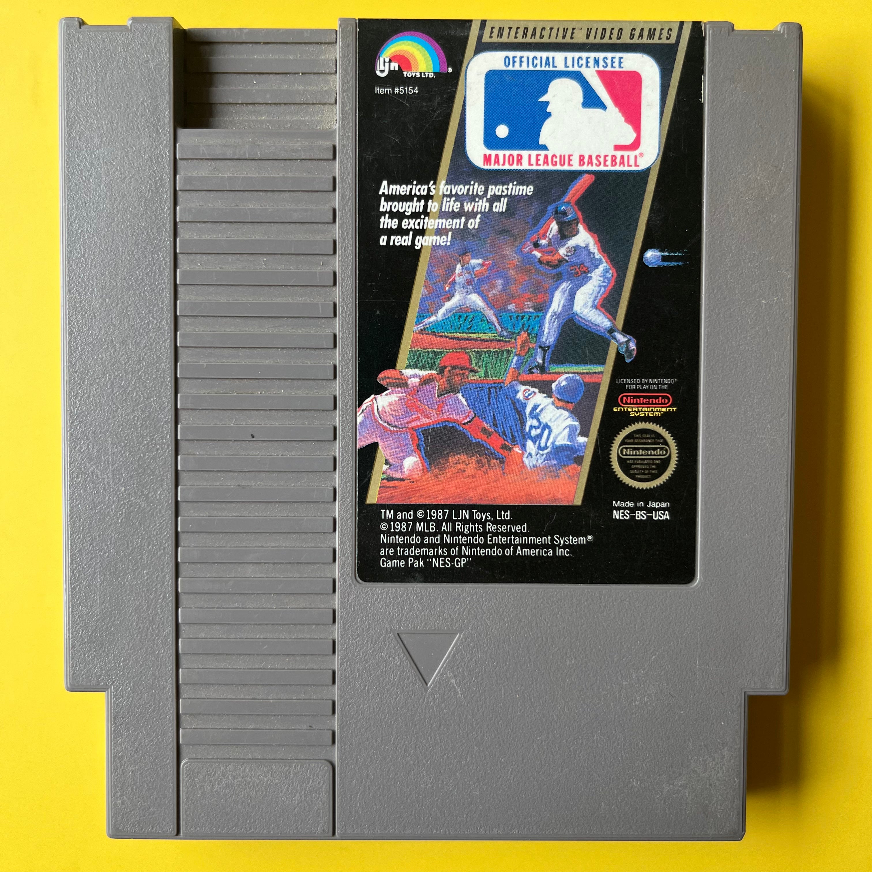 Buy NES - Major League Baseball - NTSC Online in Australia | NES ...