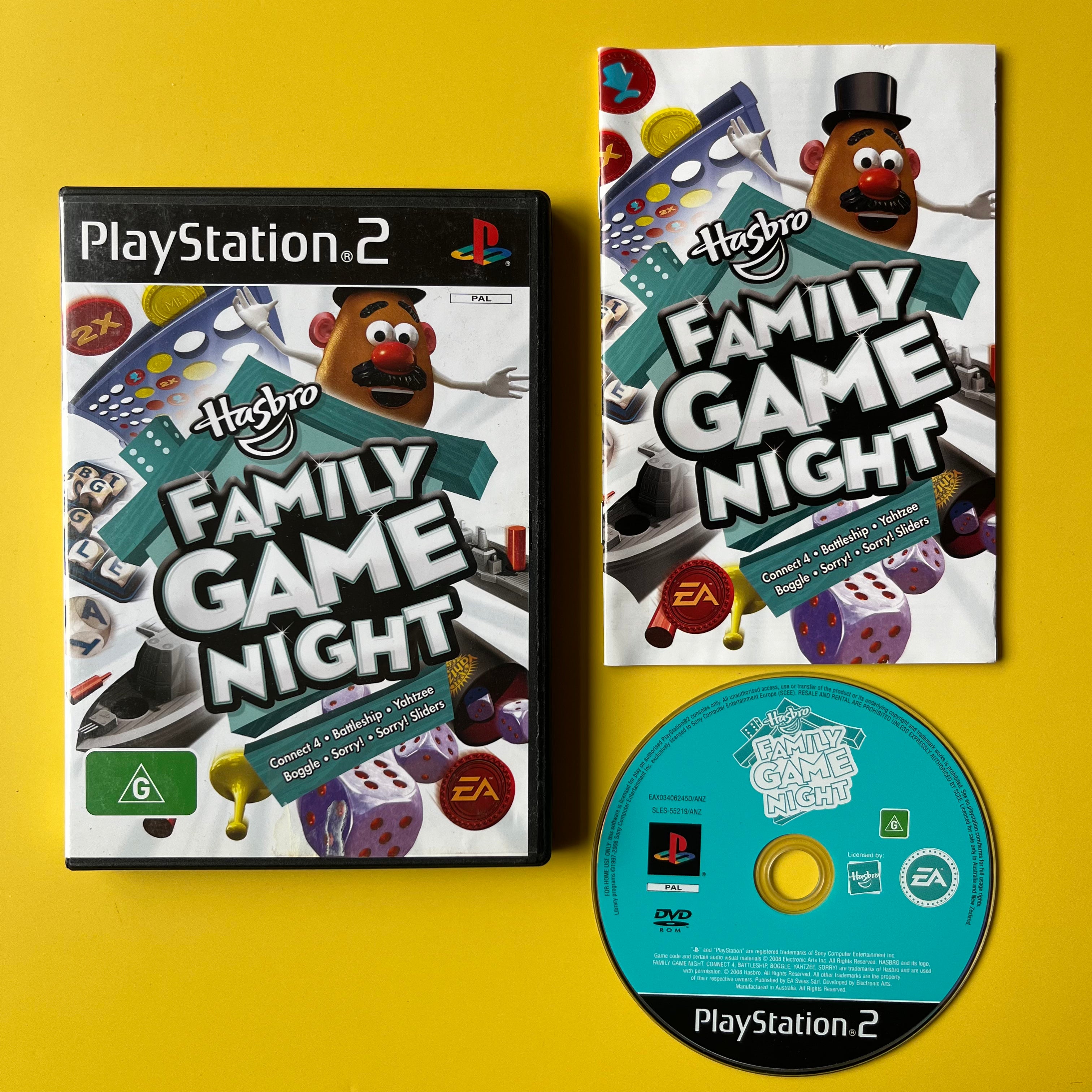 Buy PS2 - Hasbro Family Game Night Online in Australia | PS2 - Hasbro ...