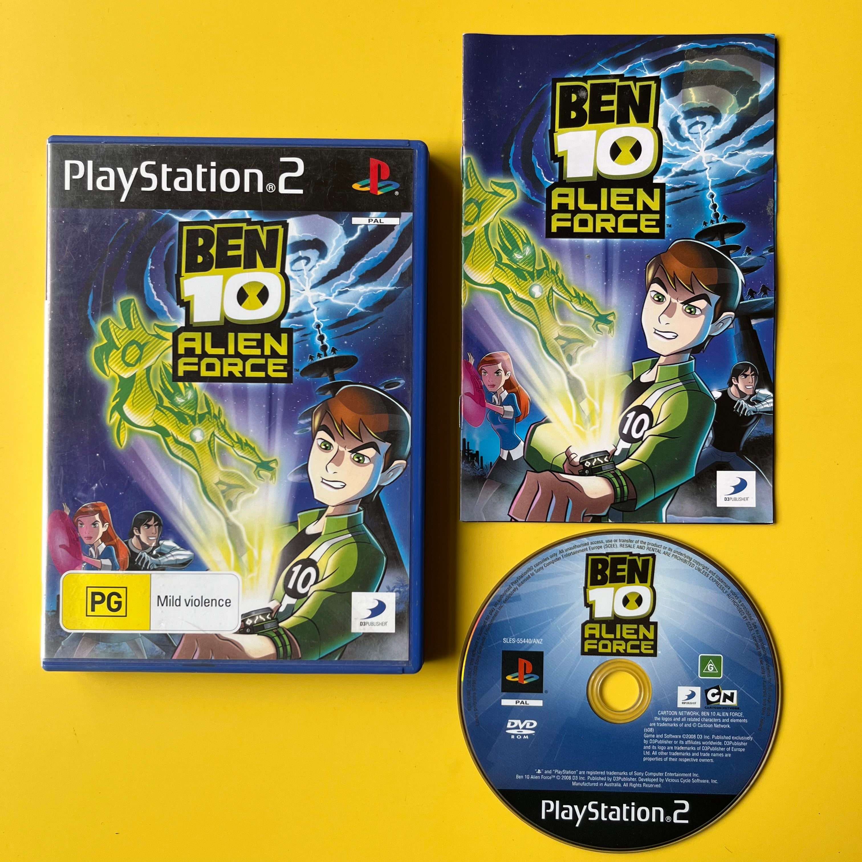 Buy PS2 - Ben 10 Alien Force Online in Australia | PS2 - Ben 10 Alien ...