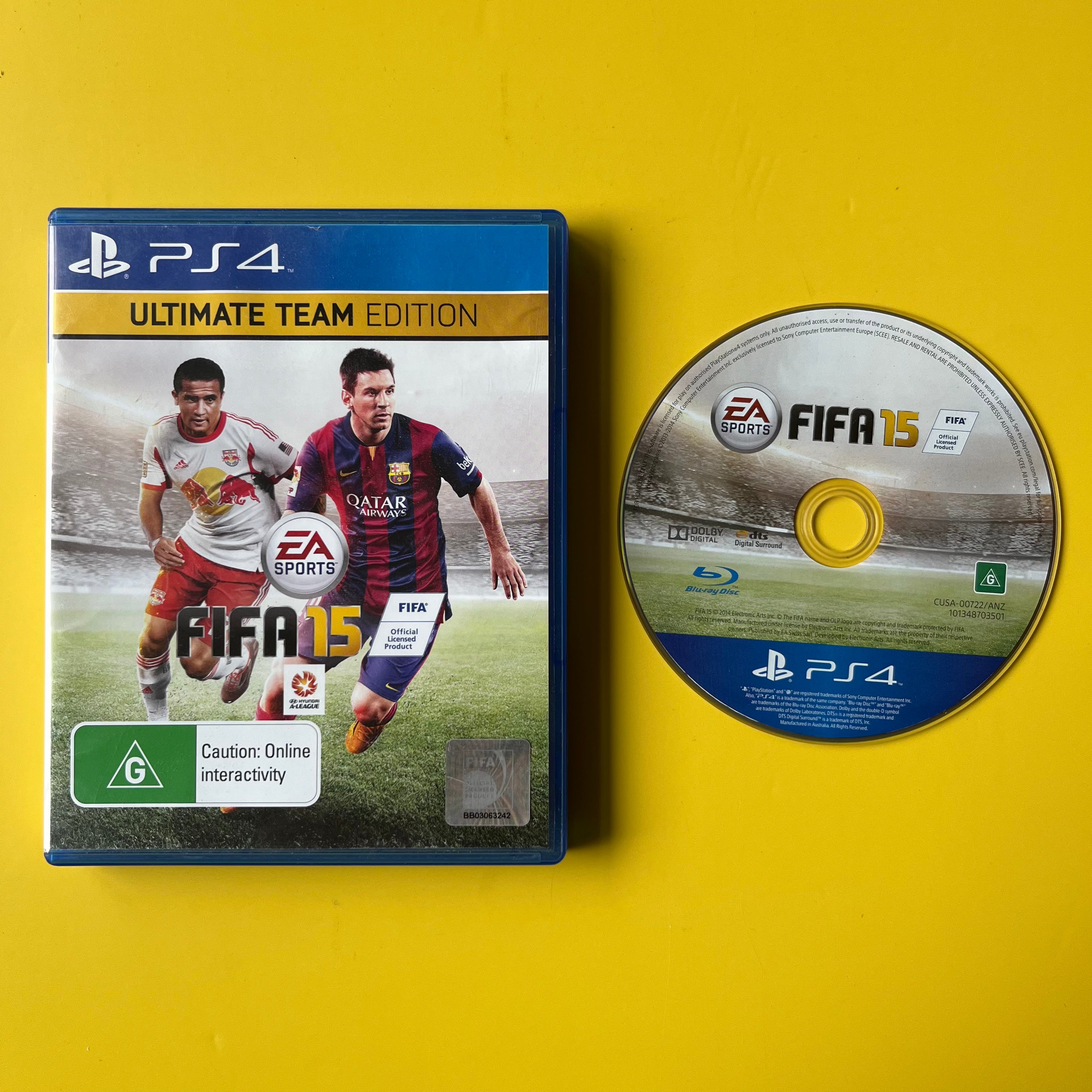 Buy Ps4 Fifa 15 Ultimate Team Edition Online In Australia Ps4