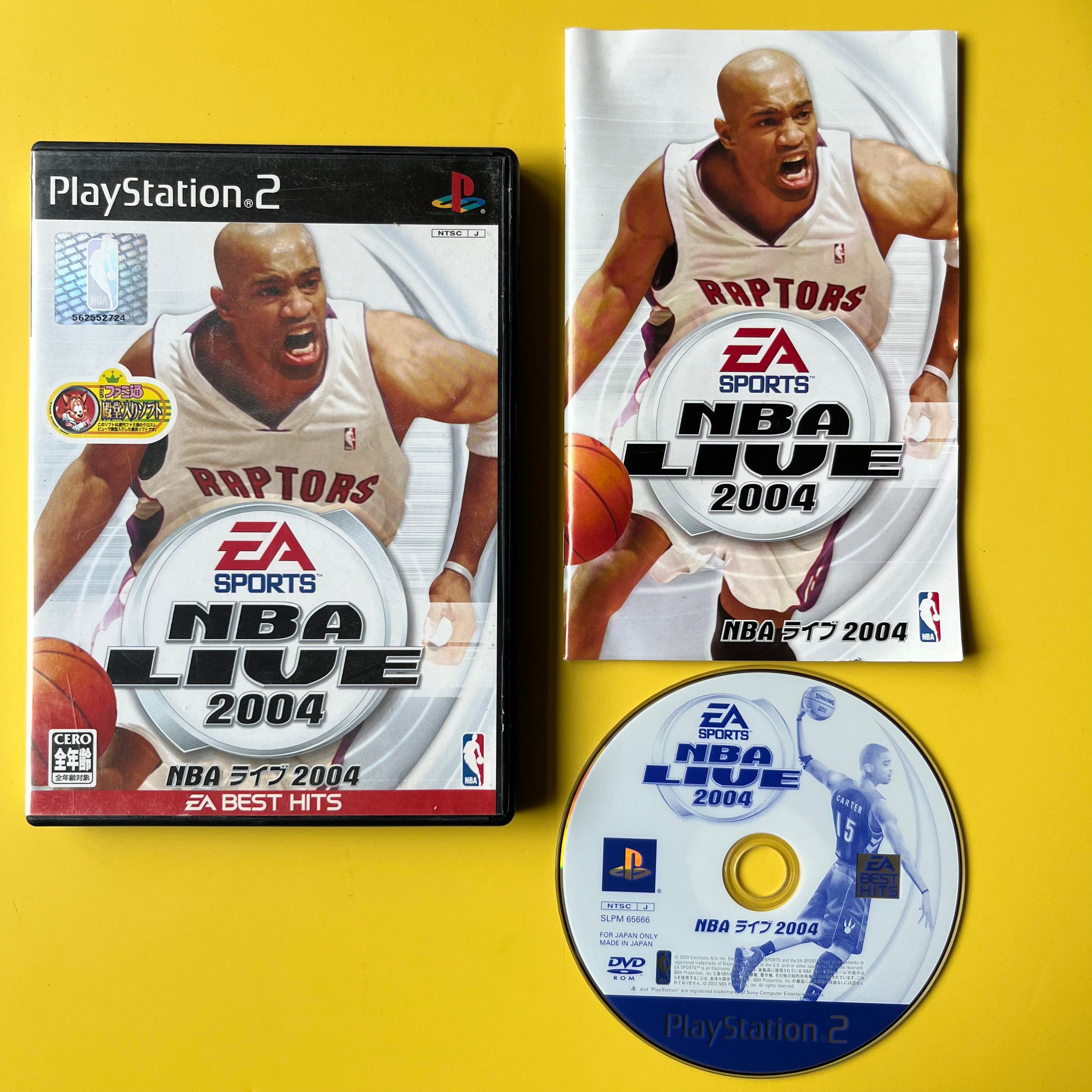 Buy PS2 - NBA Live 2004 - NTSC-J Online in Australia | PS2 - NBA Live ...
