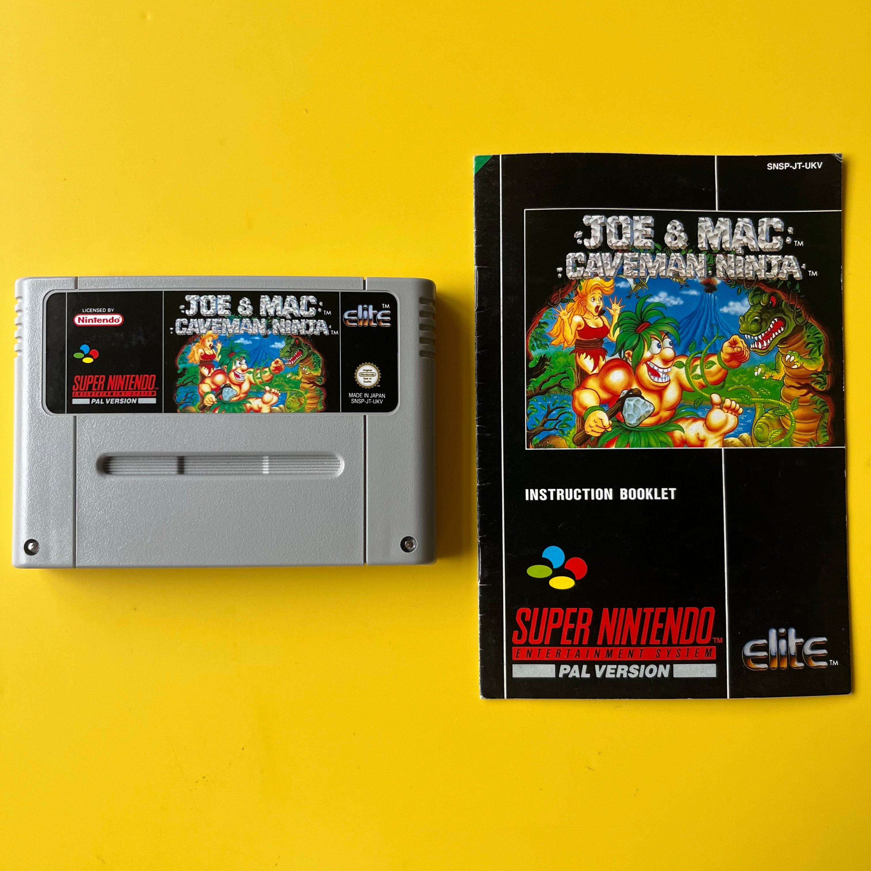 Buy SNES - Joe & Mac Caveman Ninja Online in Australia | SNES - Joe ...