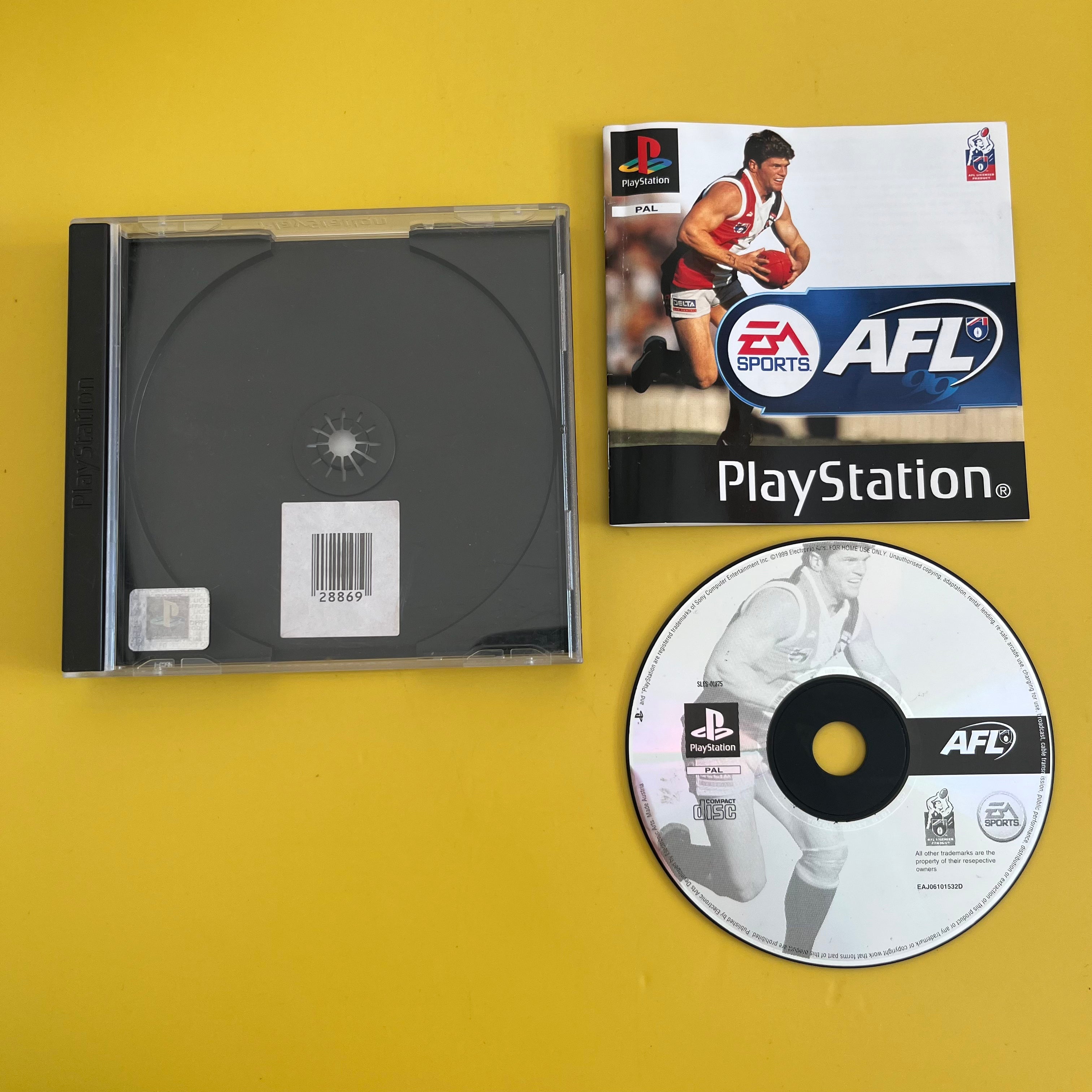 Buy PS1 - AFL 99 Online in Australia | PS1 - AFL 99 for Sale