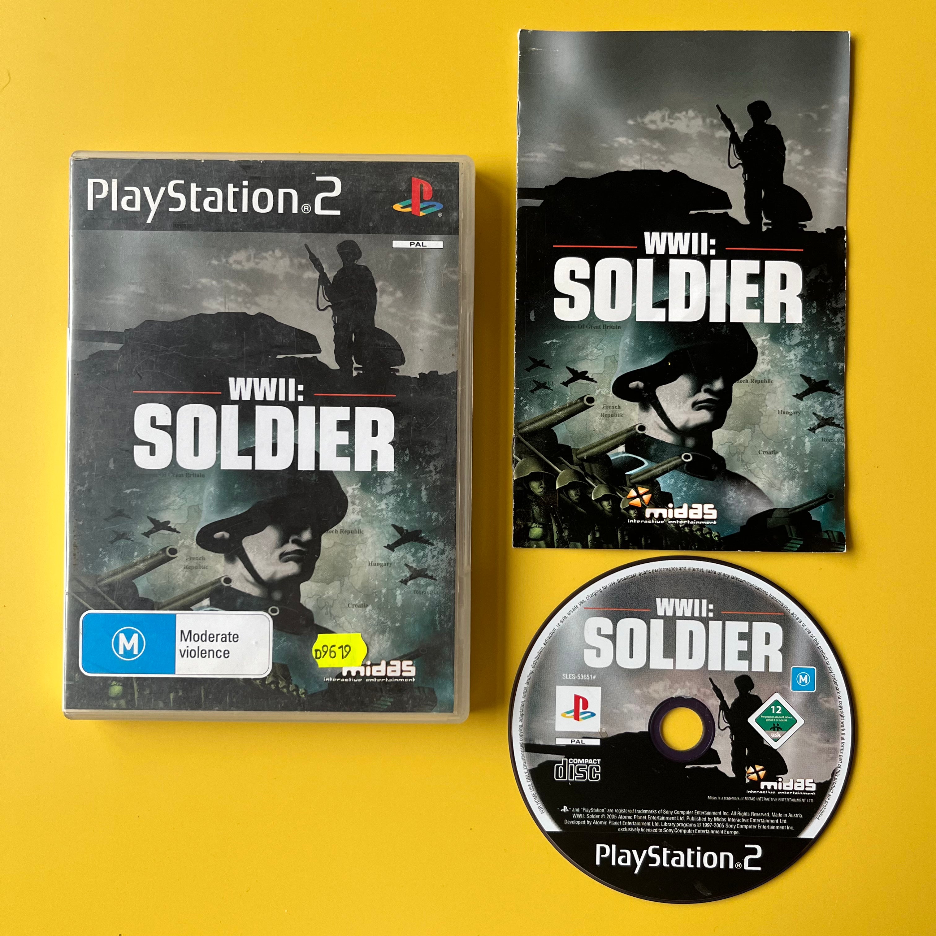 Buy PS2 - WWII: Soldier Online in Australia | PS2 - WWII: Soldier for Sale
