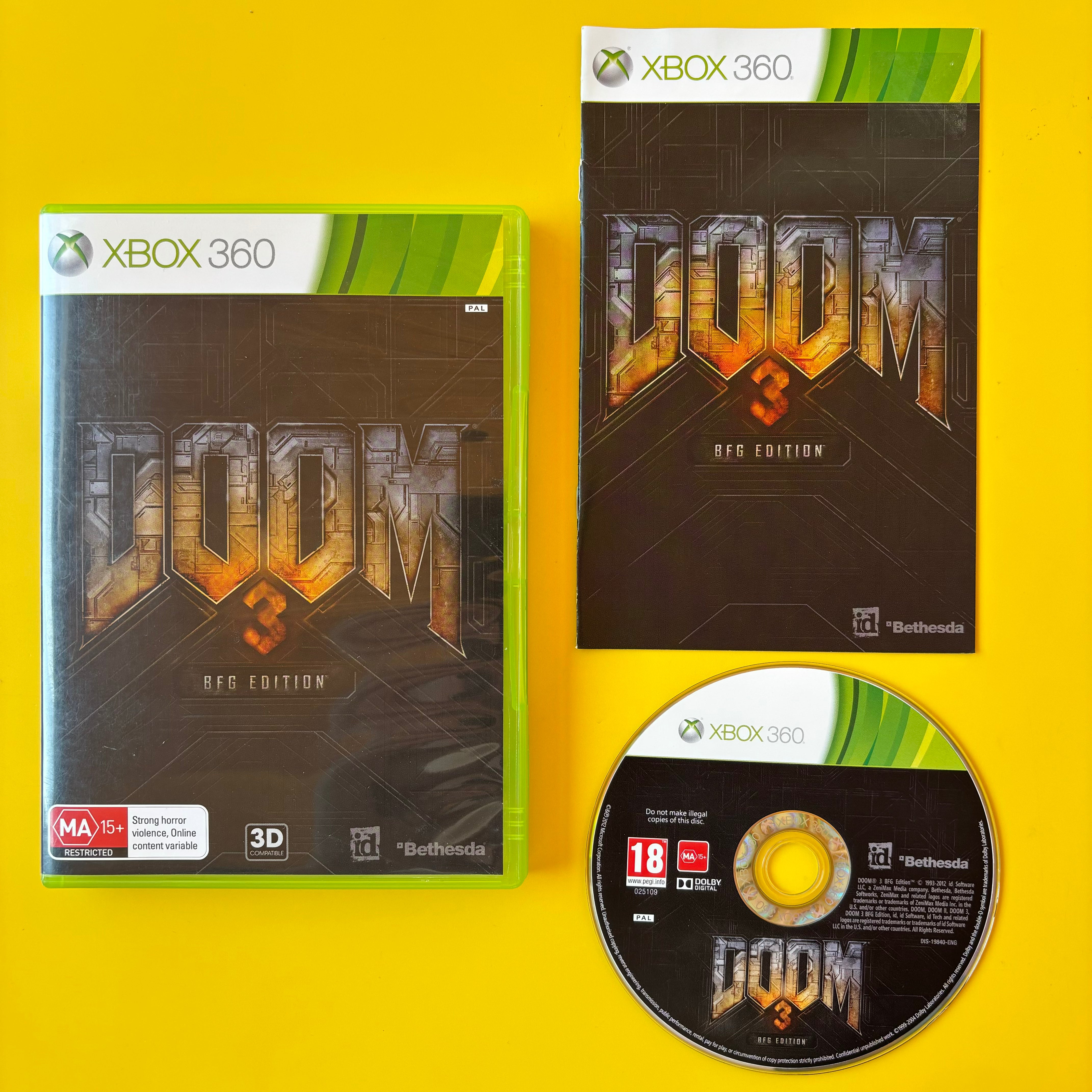 Buy Xbox 360 - Doom 3 BFG Edition Online in Australia | Xbox 360 - Doom ...