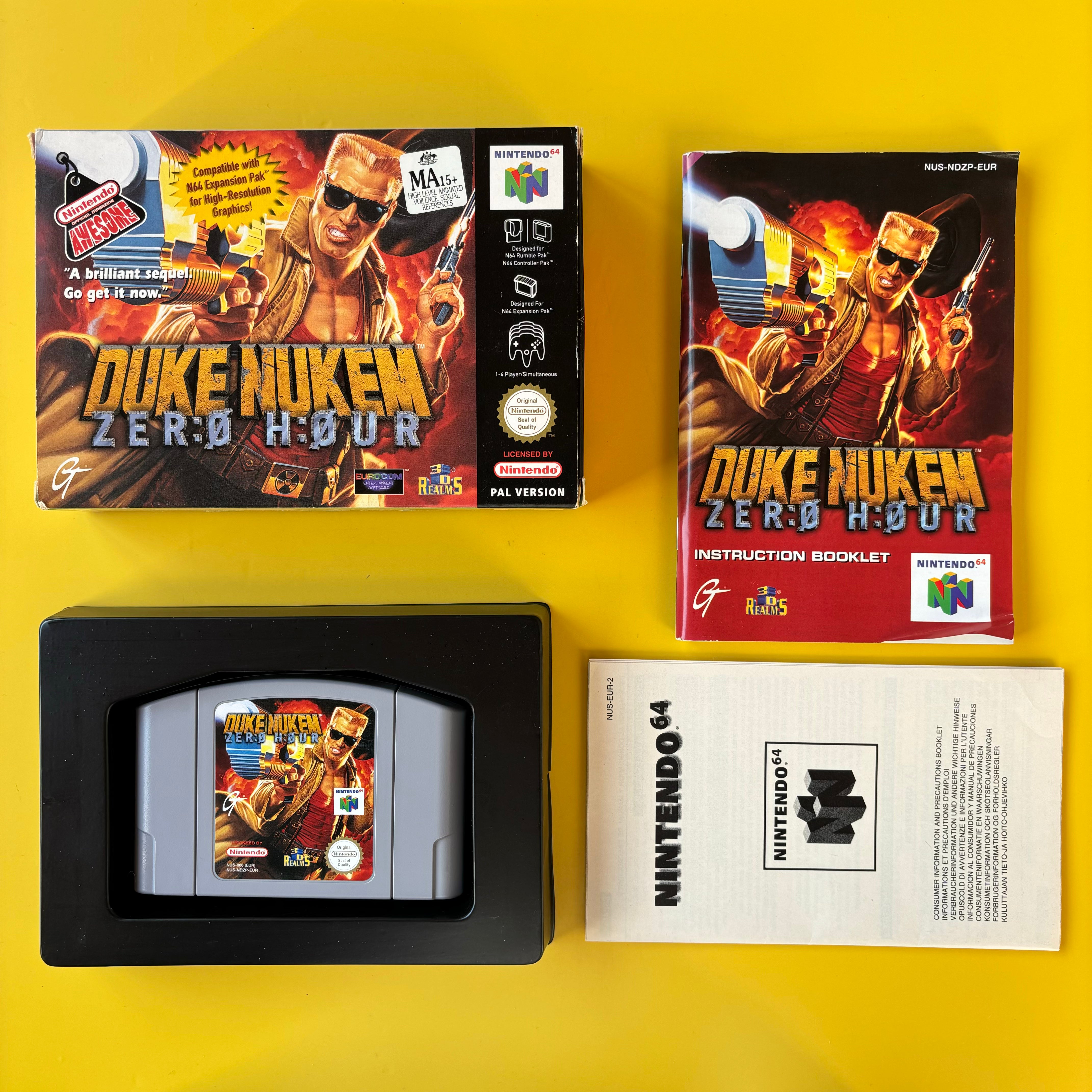 Buy Nintendo 64 - Duke Nukem Zero Hour Online in Australia | Nintendo ...
