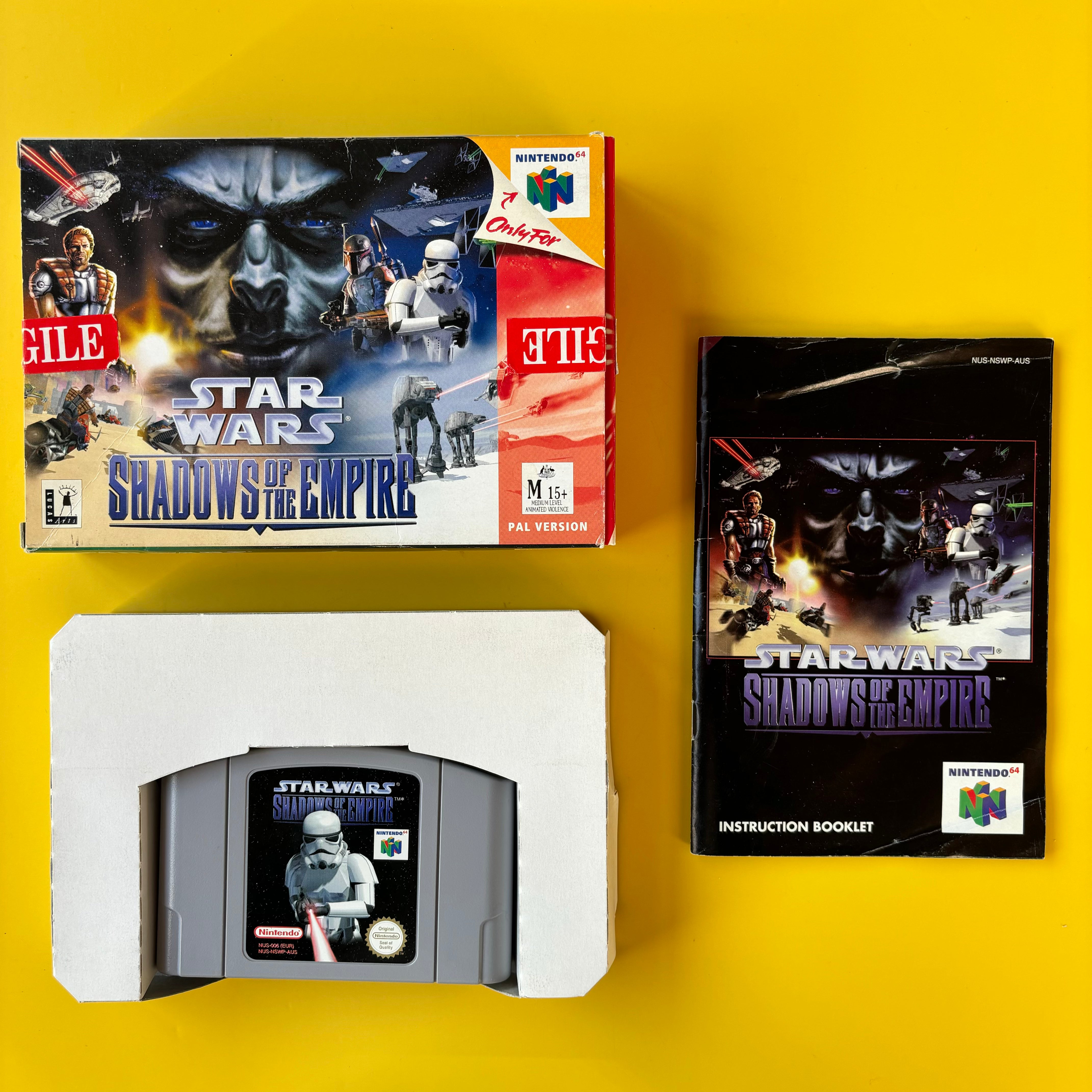 Buy Nintendo 64 - Star Wars Shadows of the Empire Online in Australia ...