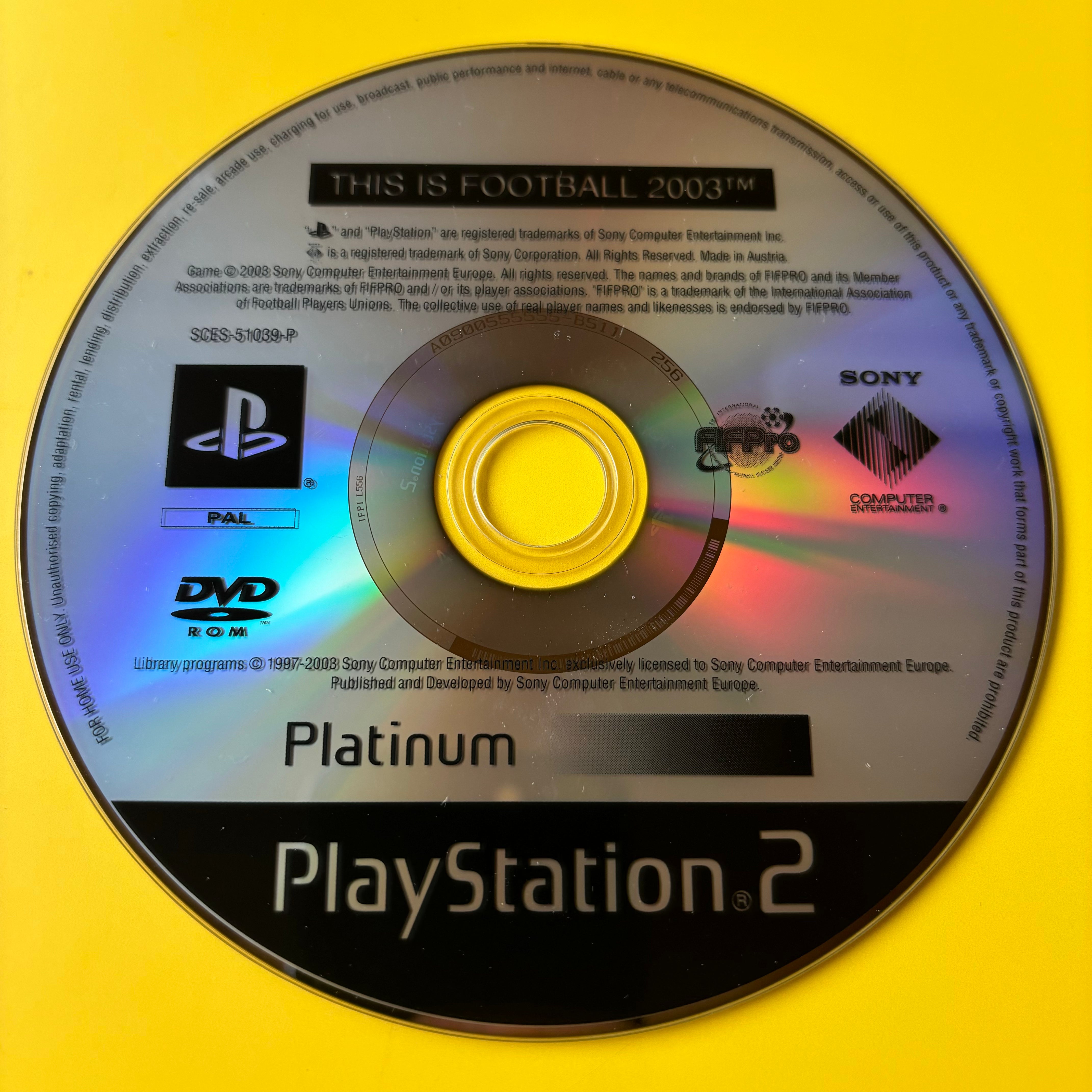 Buy PS2 - This is Football 2003 Online in Australia | PS2 - This is ...