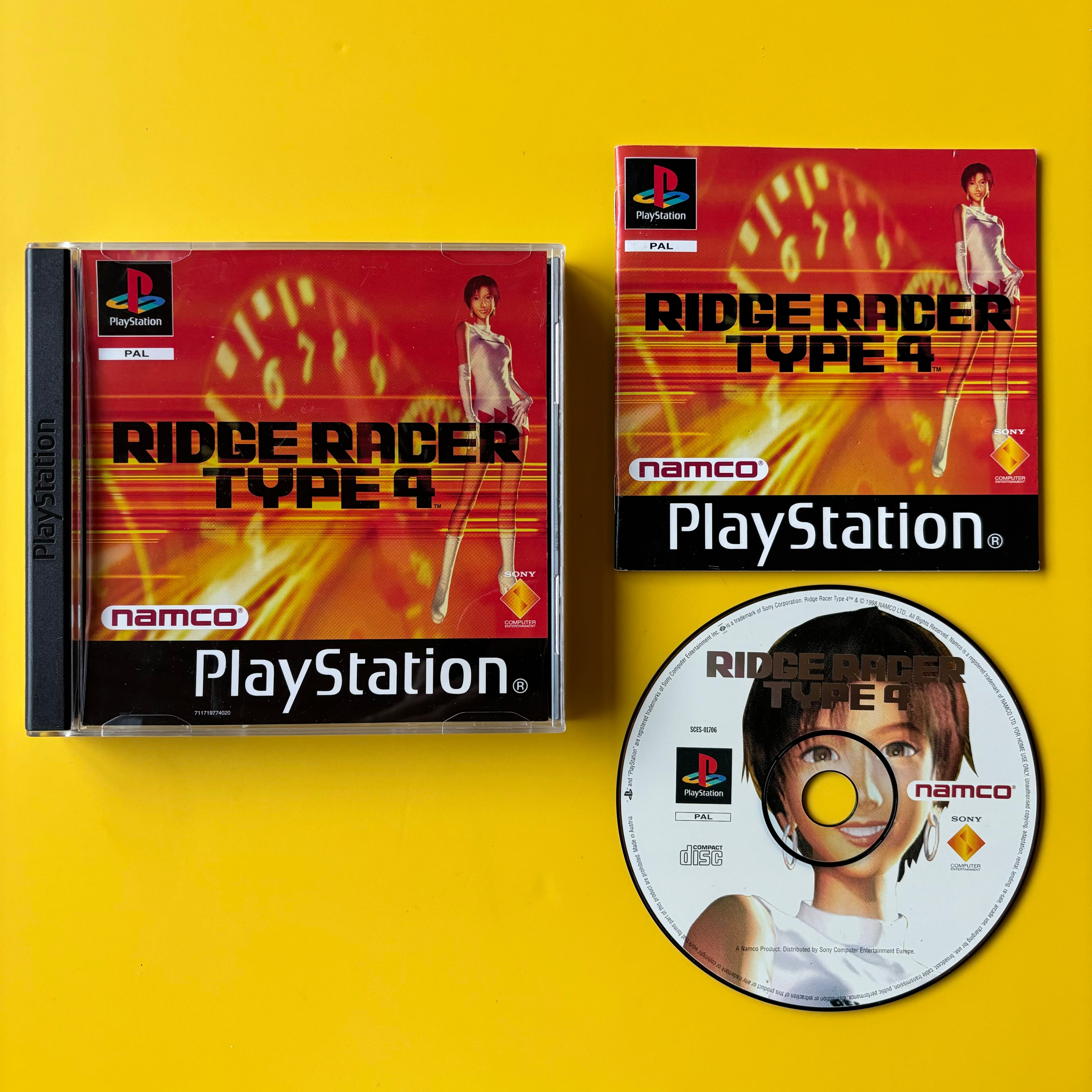 Buy PS1 - Ridge Racer Type 4 Online in Australia | PS1 - Ridge Racer ...