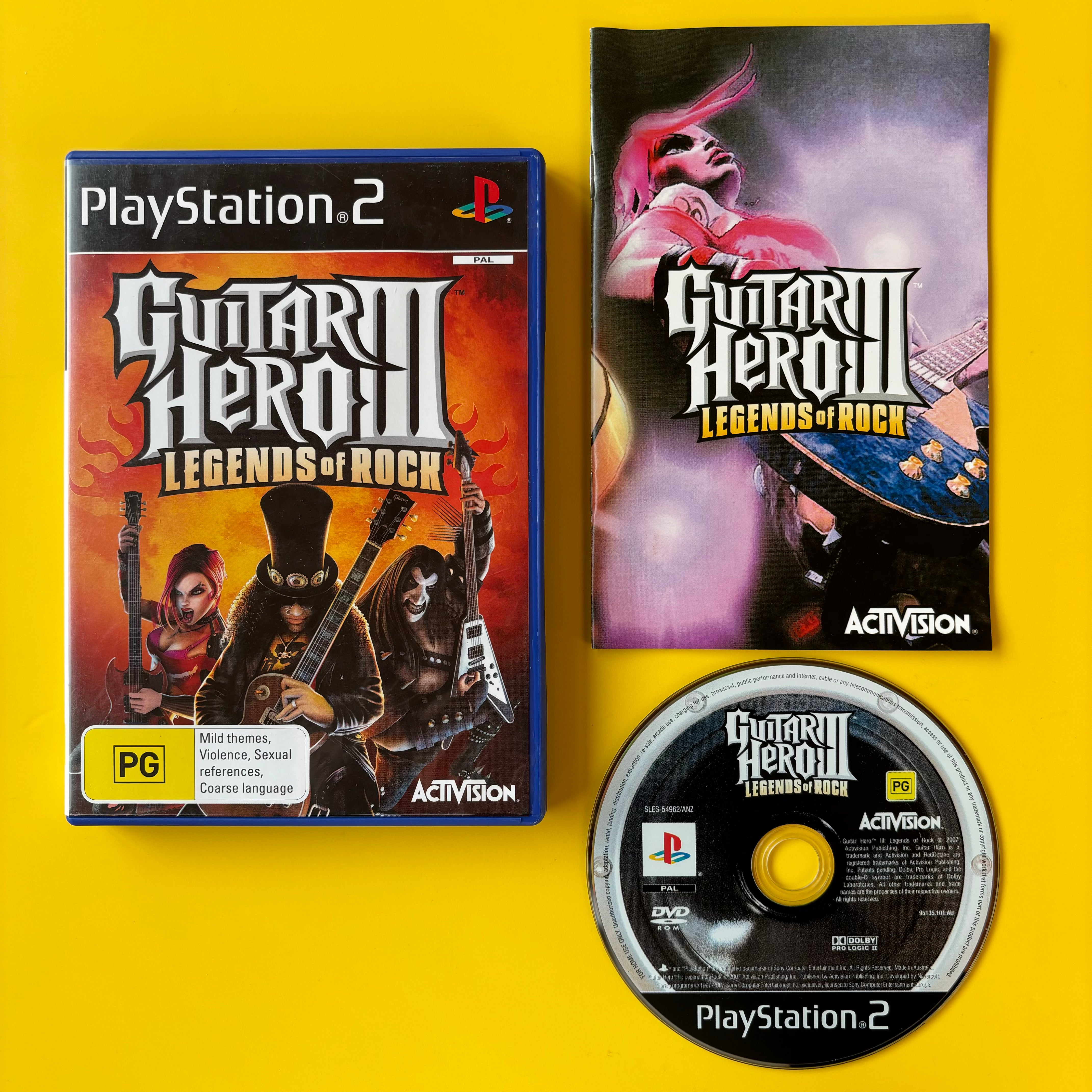 Buy PS2 - Guitar Hero III Legends of Rock Online in Australia | PS2 ...
