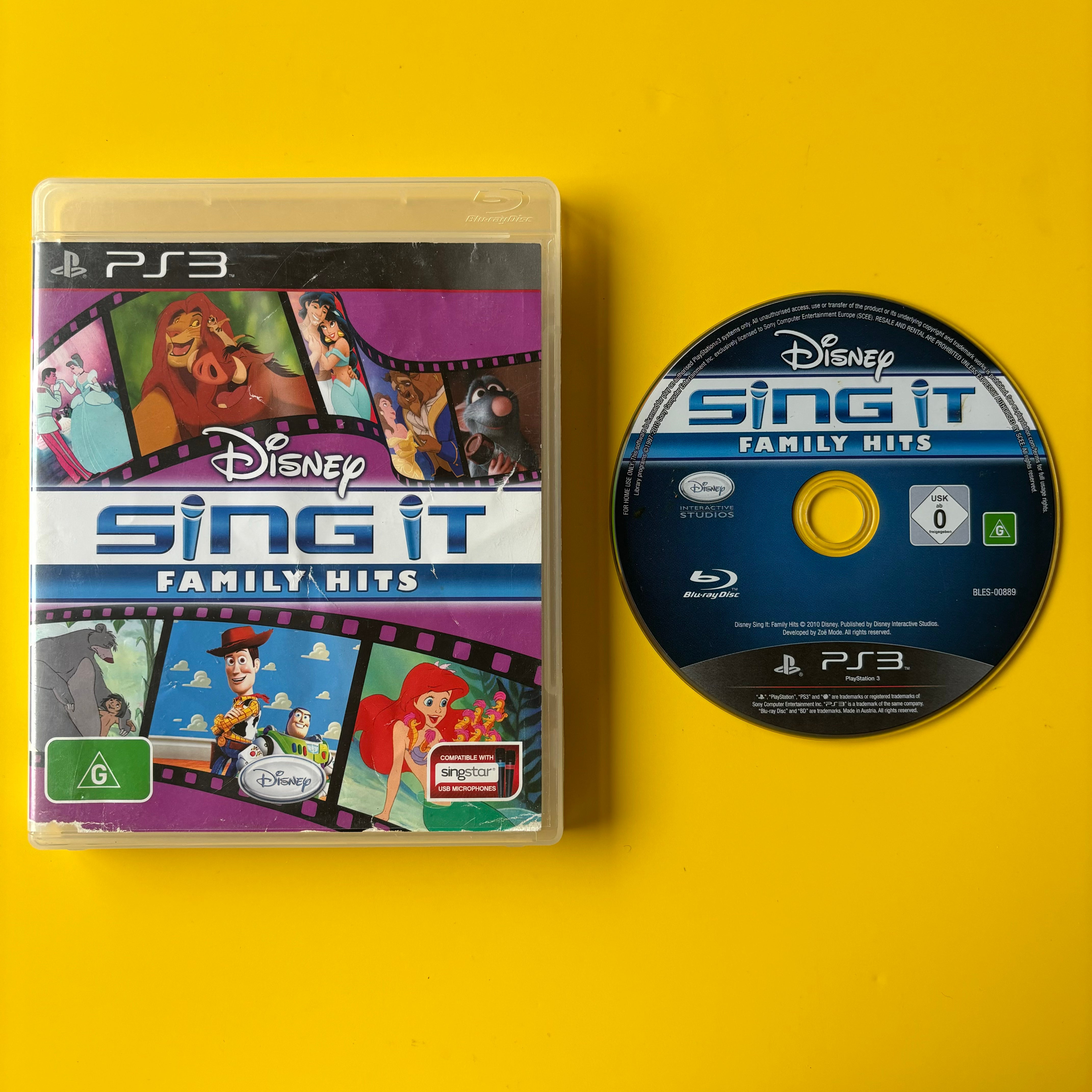 Buy PS3 - Disney Sing It Family Hits Online in Australia | PS3 - Disney ...