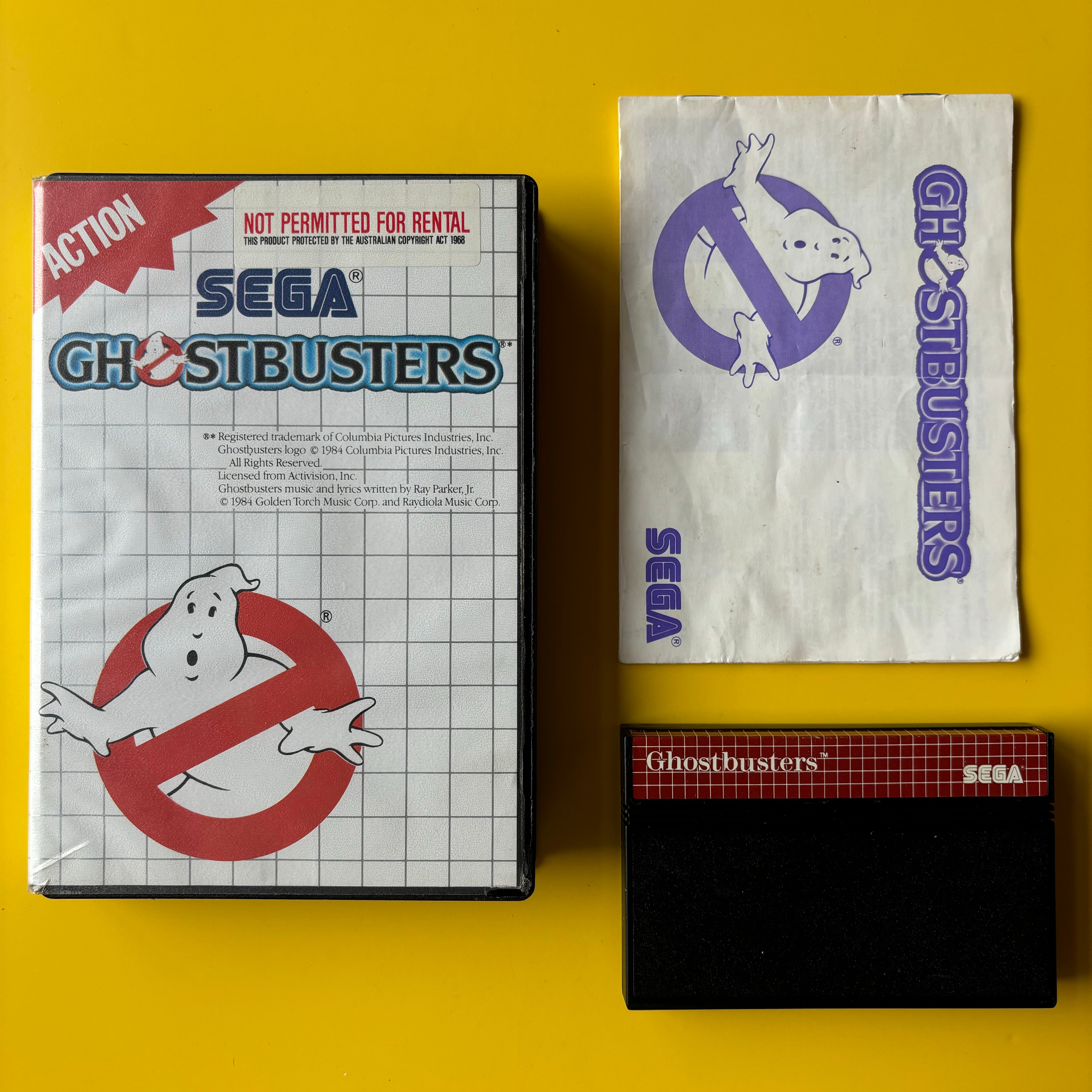 Buy Sega Master System - Ghostbusters Online in Australia | Sega Master ...