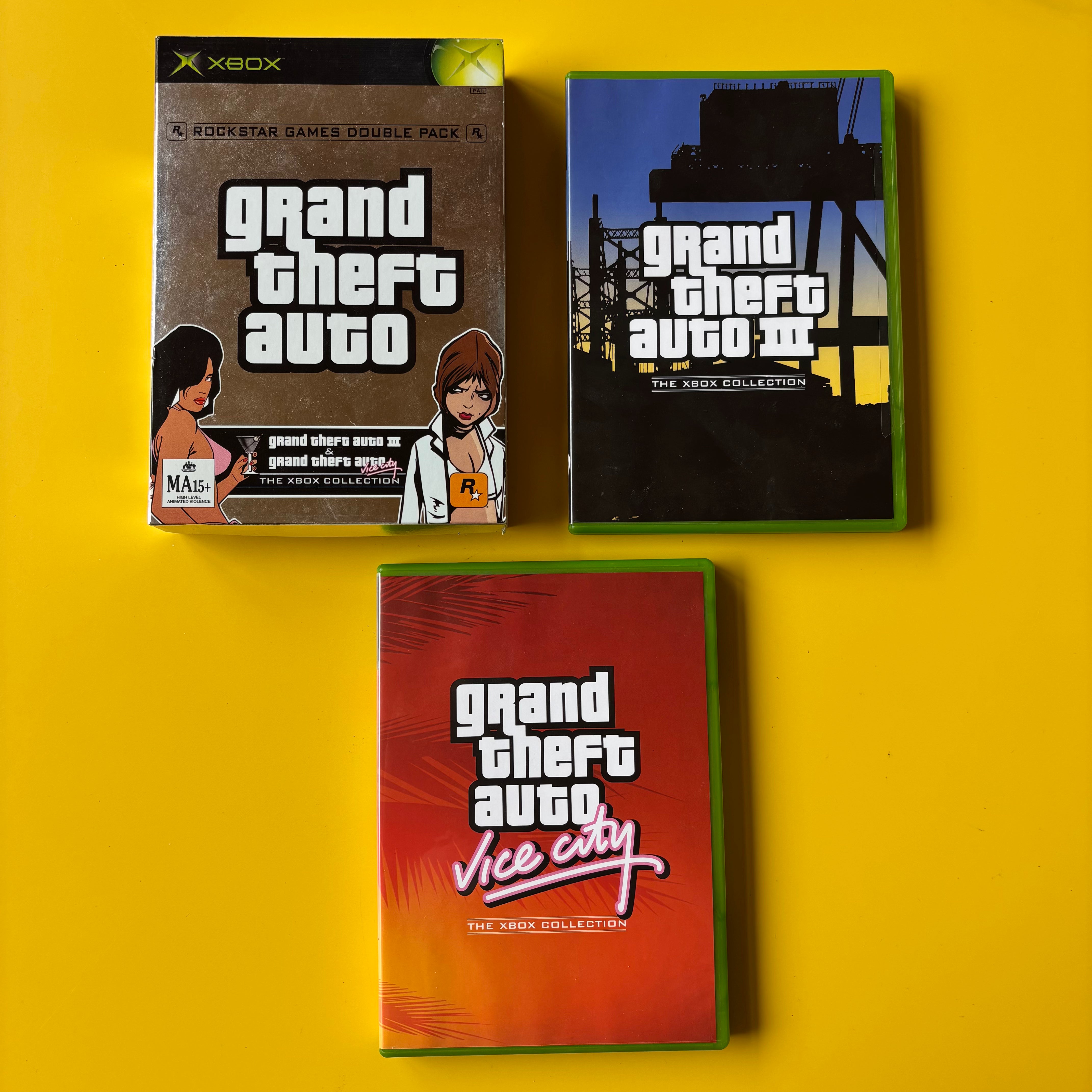 Buy Xbox - Grand Theft Auto - Double Pack - GTA III + Vice City Online ...