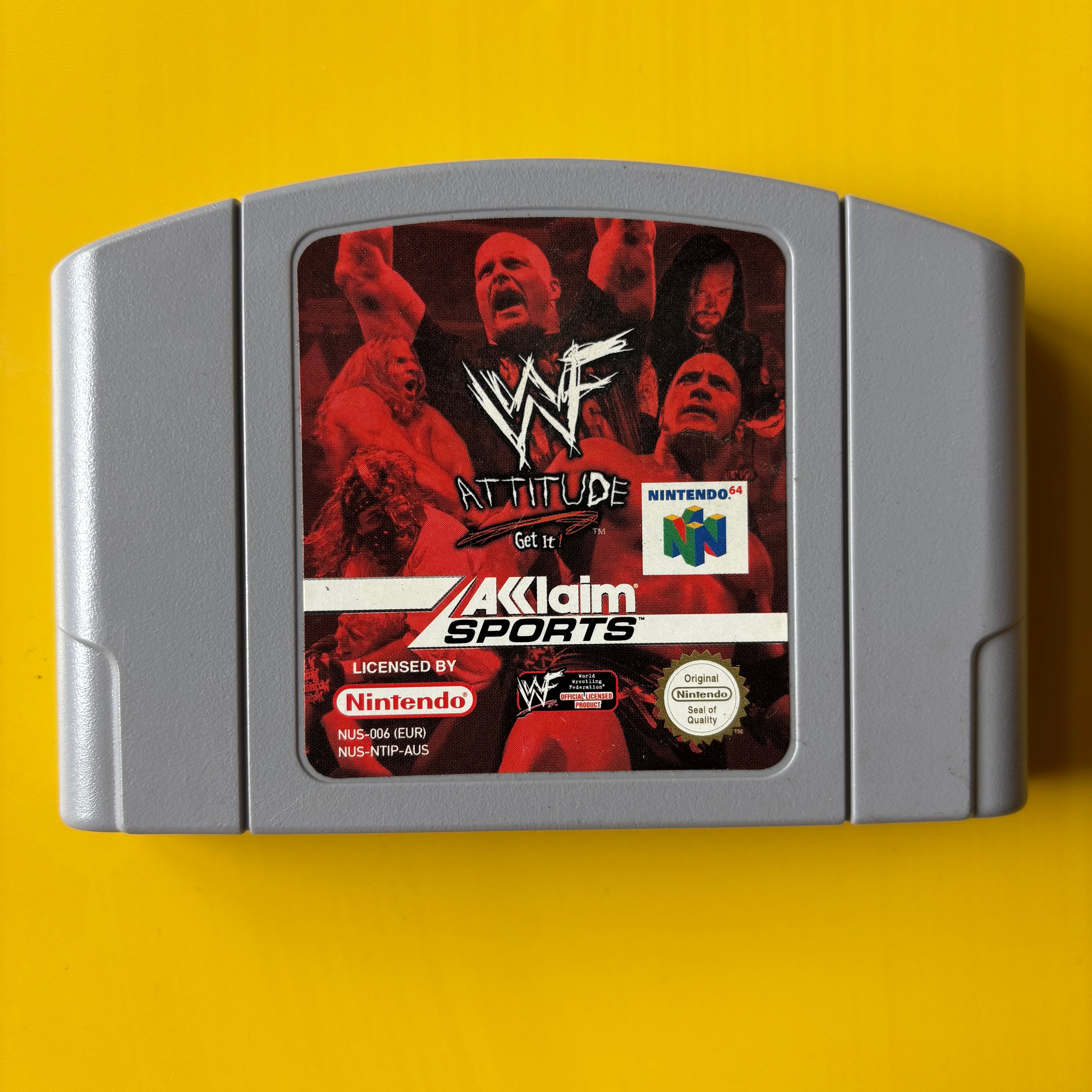 Buy Nintendo 64 - WWF Attitude Online in Australia | Nintendo 64 - WWF ...