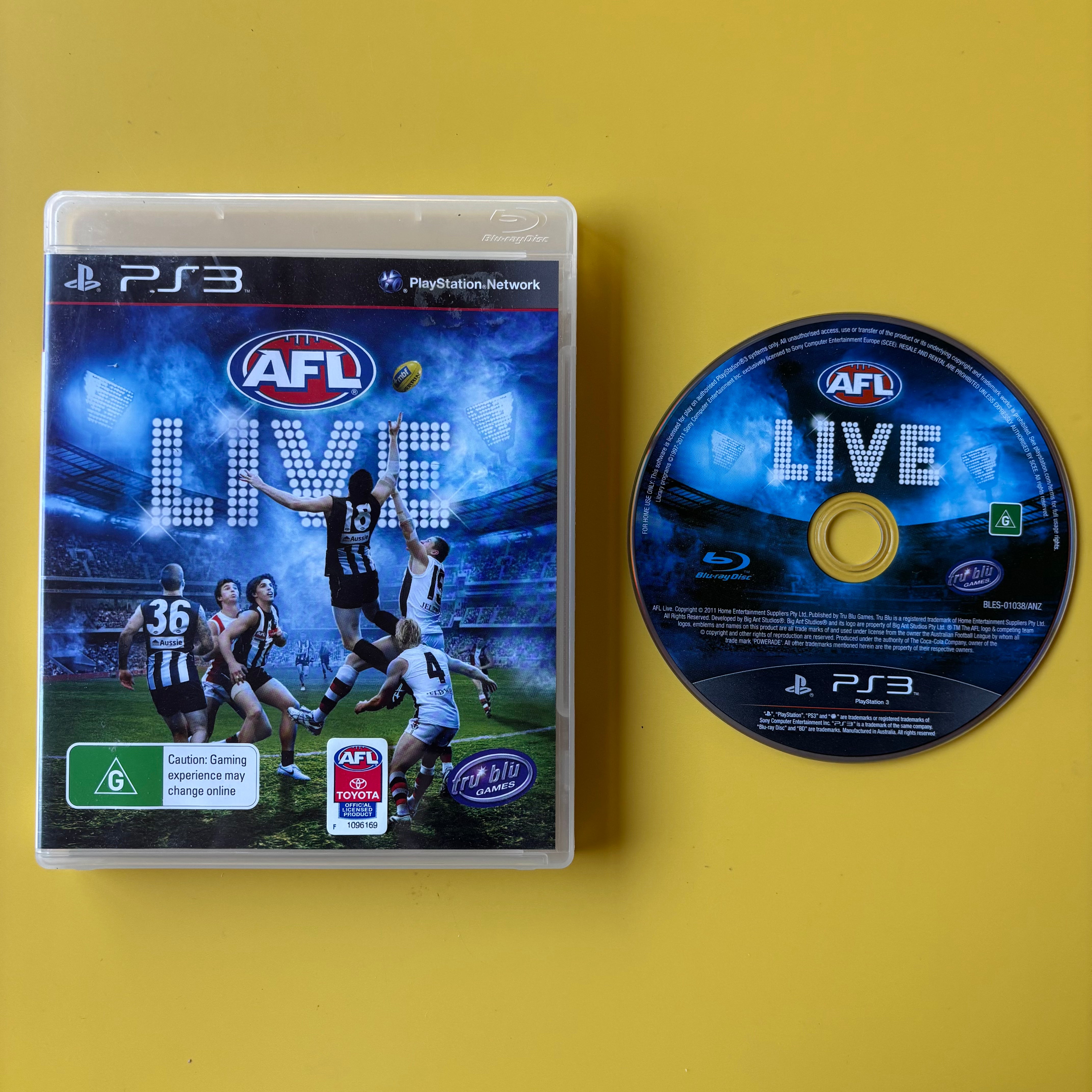 Buy PS3 - AFL Live Online in Australia | PS3 - AFL Live for Sale