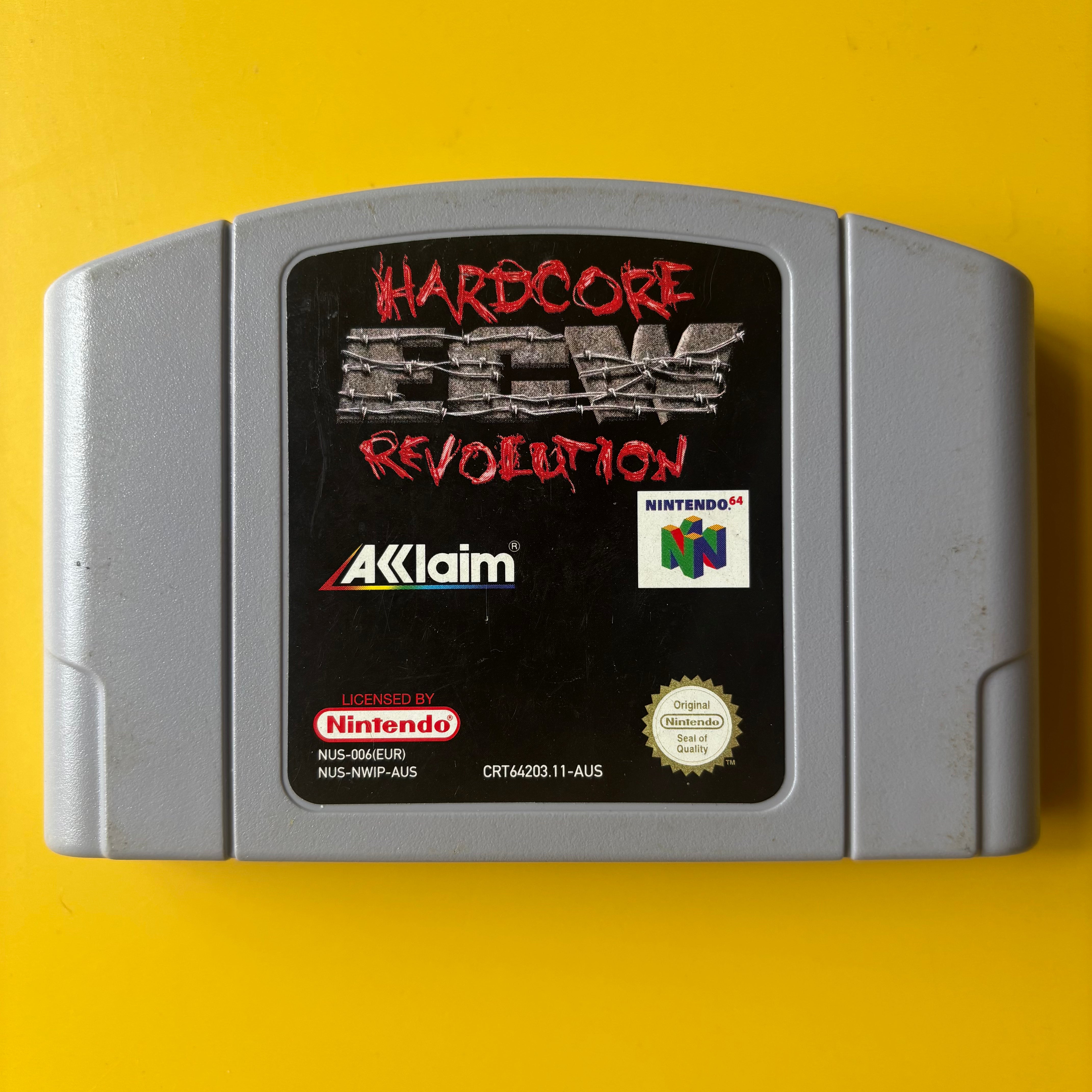 Buy Nintendo 64 - ECW Hardcore Revolution Online in Australia ...