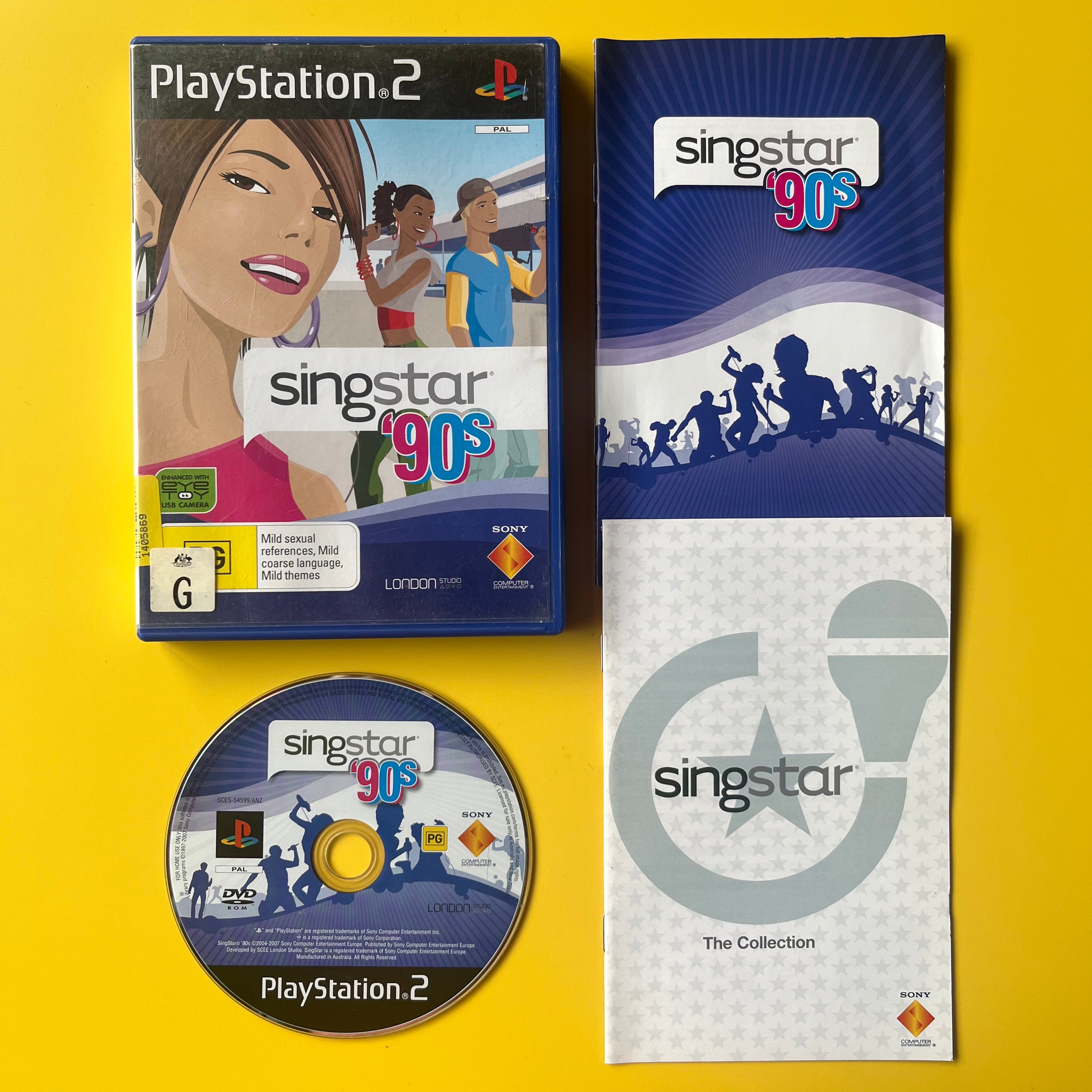Buy PS2 - SingStar 90's Online in Australia | PS2 - SingStar 90's for Sale
