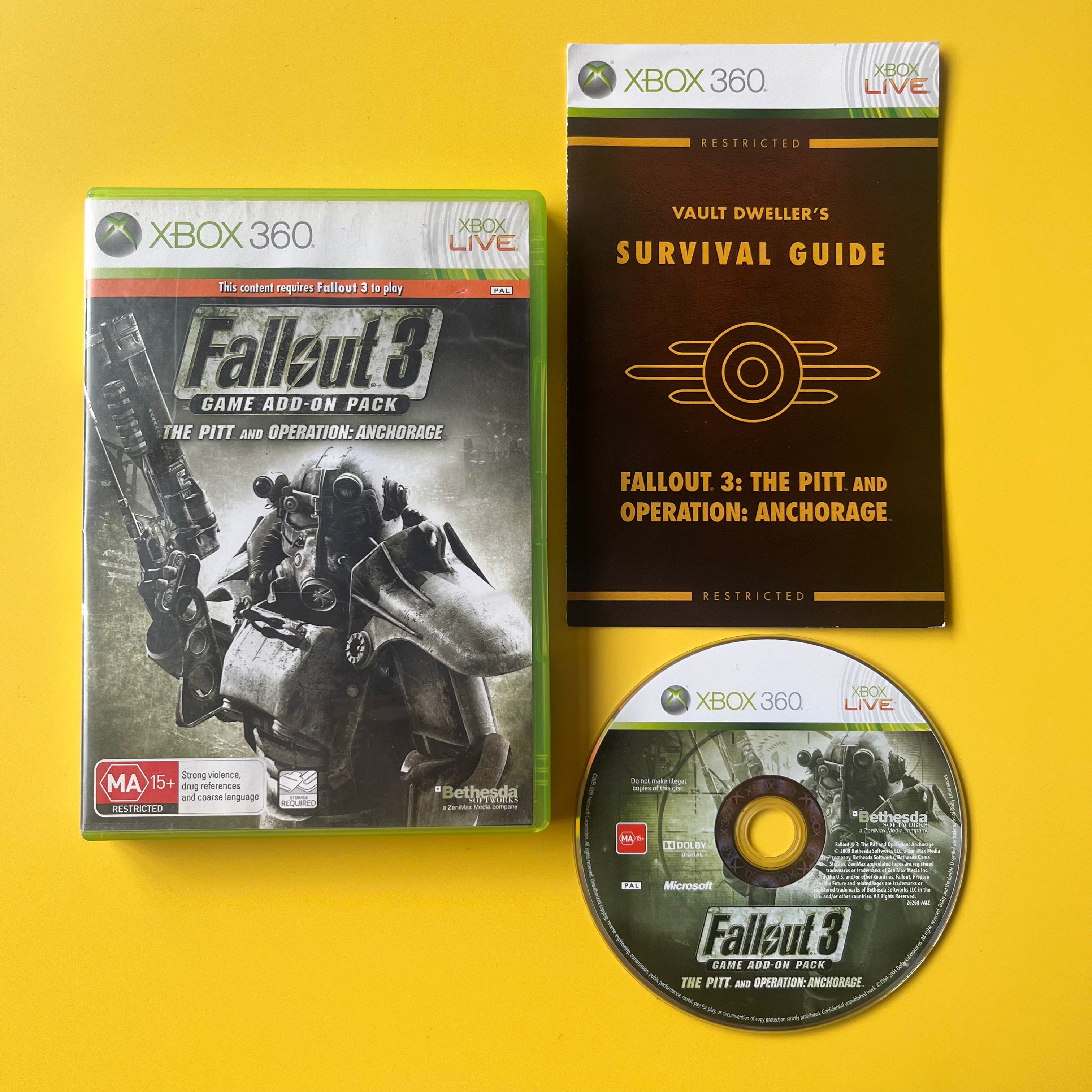 Buy Xbox 360 - Fallout 3 - Game Add-On Pack - The Pitt And Operation ...