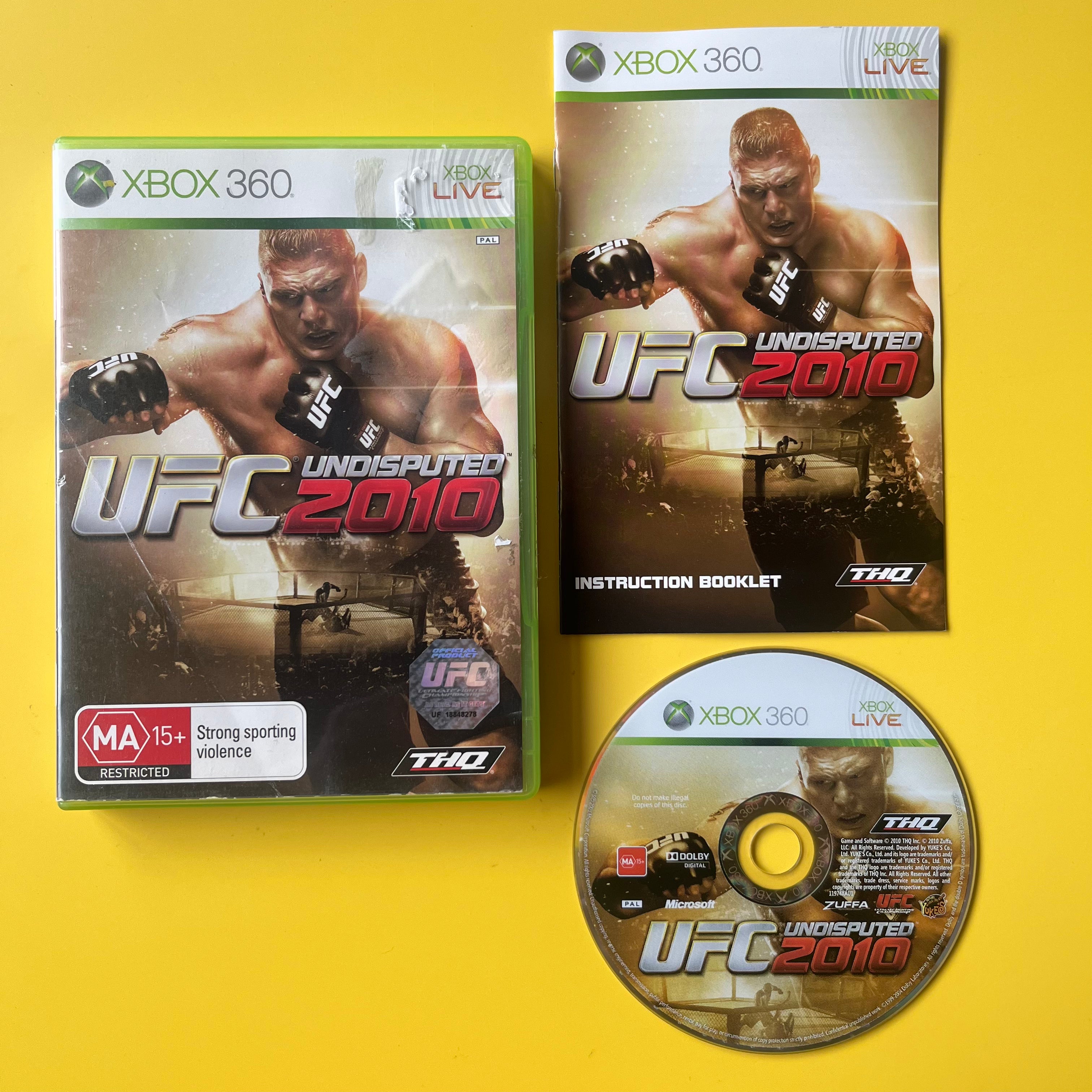 Buy Xbox 360 - UFC Undisputed 2010 Online in Australia | Xbox 360 - UFC ...
