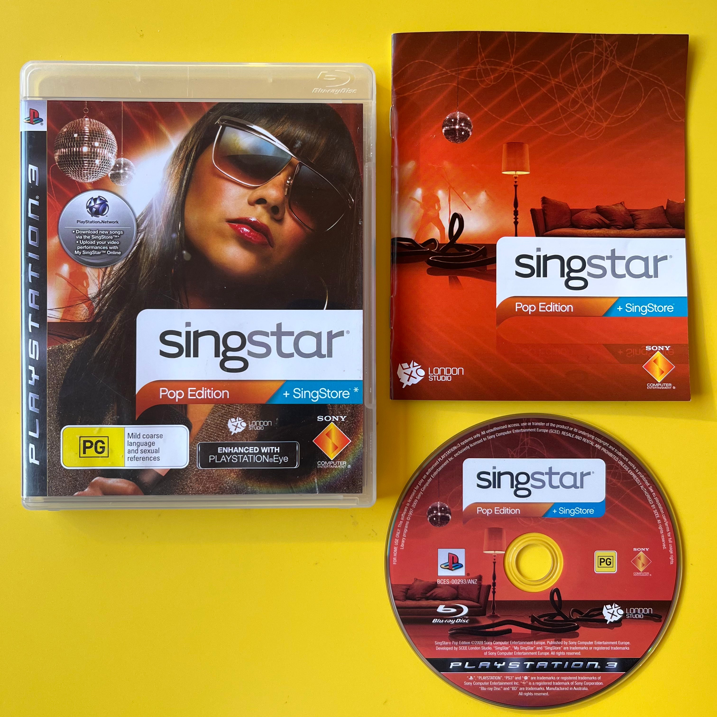 Buy PS3 - SingStar Pop Edition Online in Australia | PS3 - SingStar Pop ...