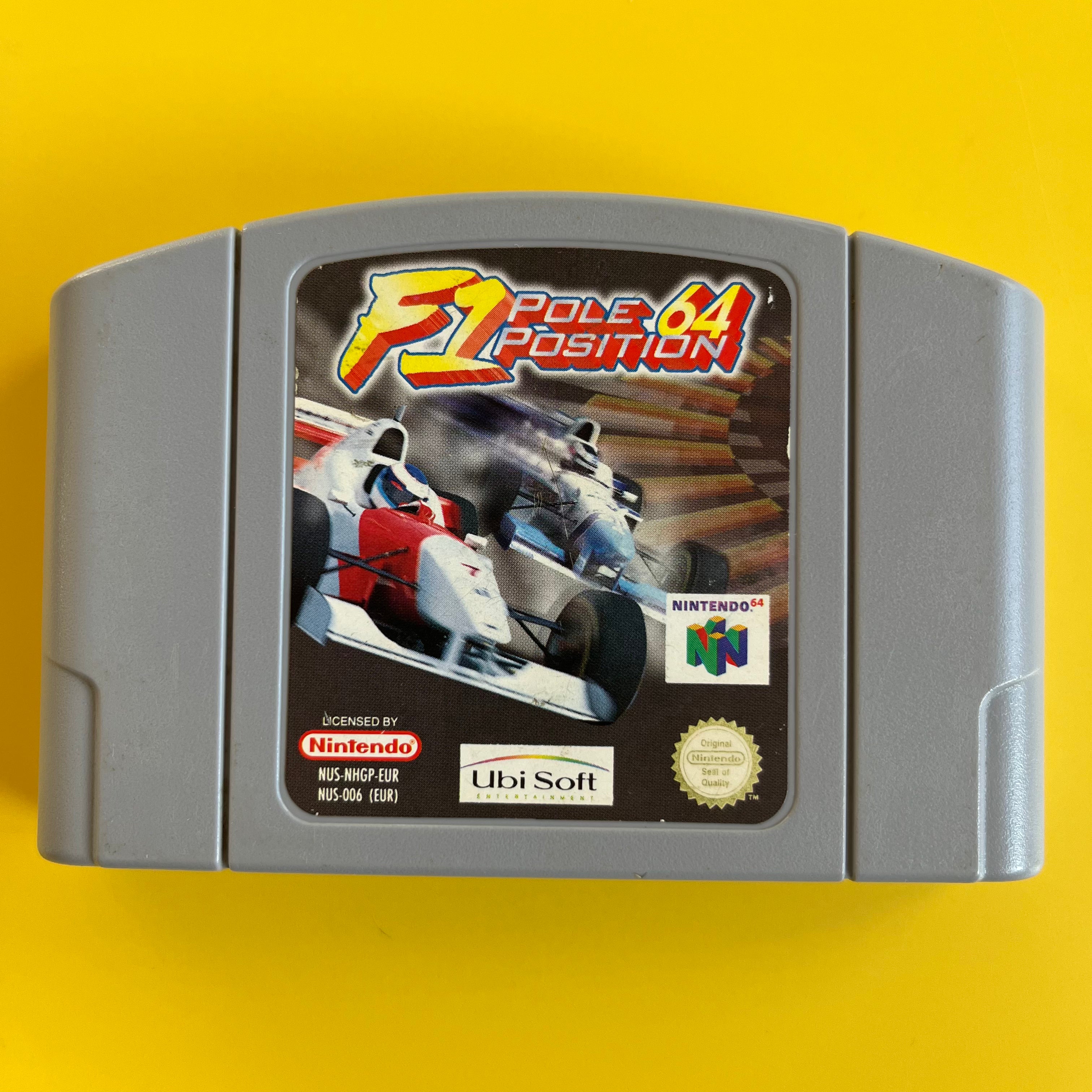 Buy Nintendo 64 - F1 Pole Position 64 Online in Australia | Nintendo 64 ...