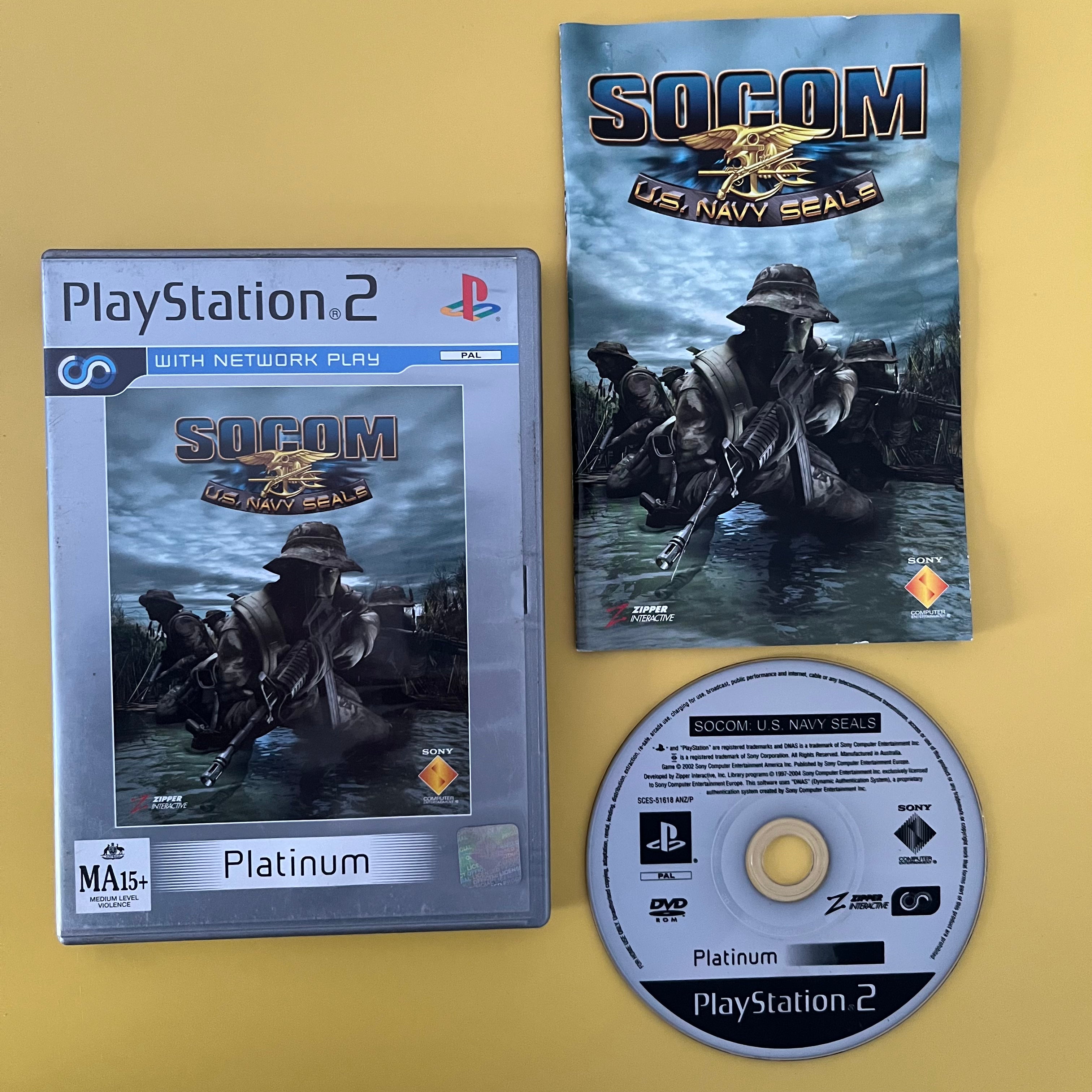 Buy PS2 - SOCOM - US Navy Seals Online in Australia | PS2 - SOCOM - US ...