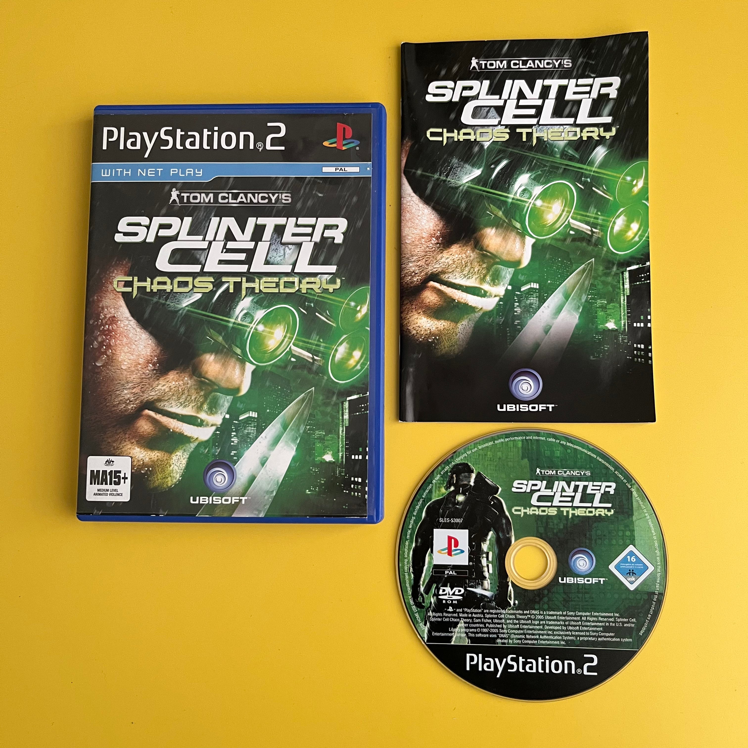 Buy PS2 - Tom Clancy's Splinter Cell Chaos Theory Online in Australia ...