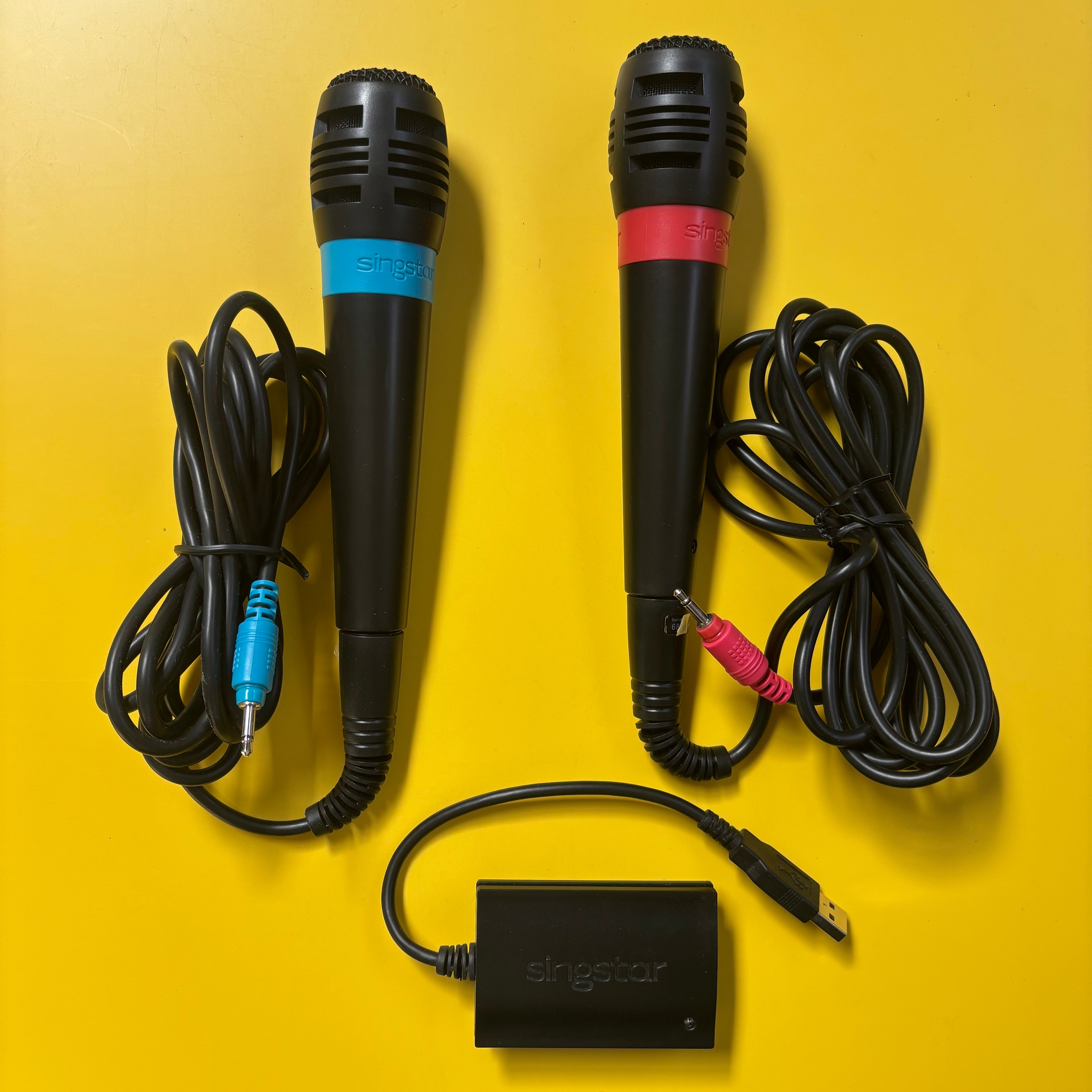 Buy PS2 - SingStar Pop + 2 x Microphones + USB Converter Online in ...