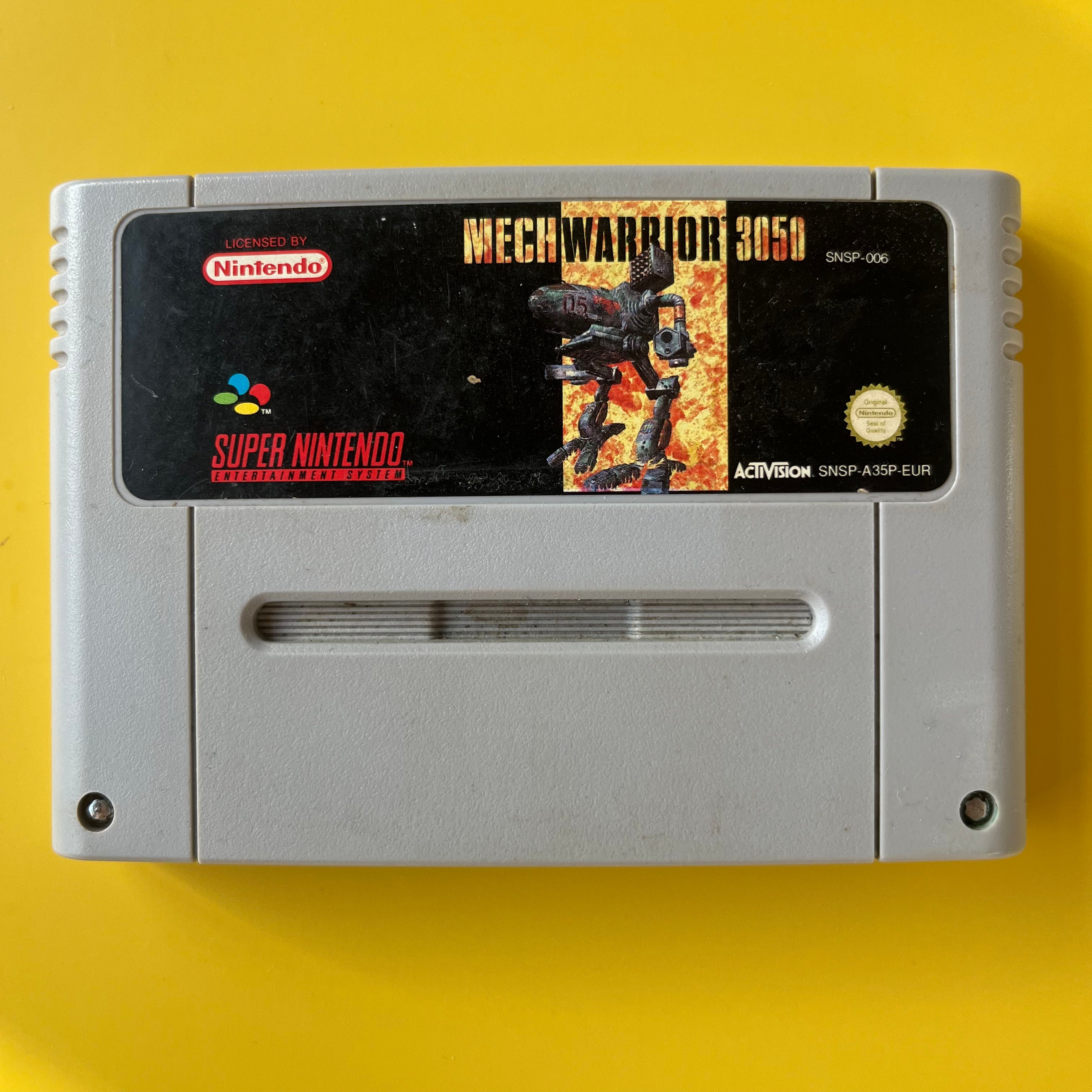 Buy SNES - Mech Warrior 3050 Online in Australia | SNES - Mech Warrior ...