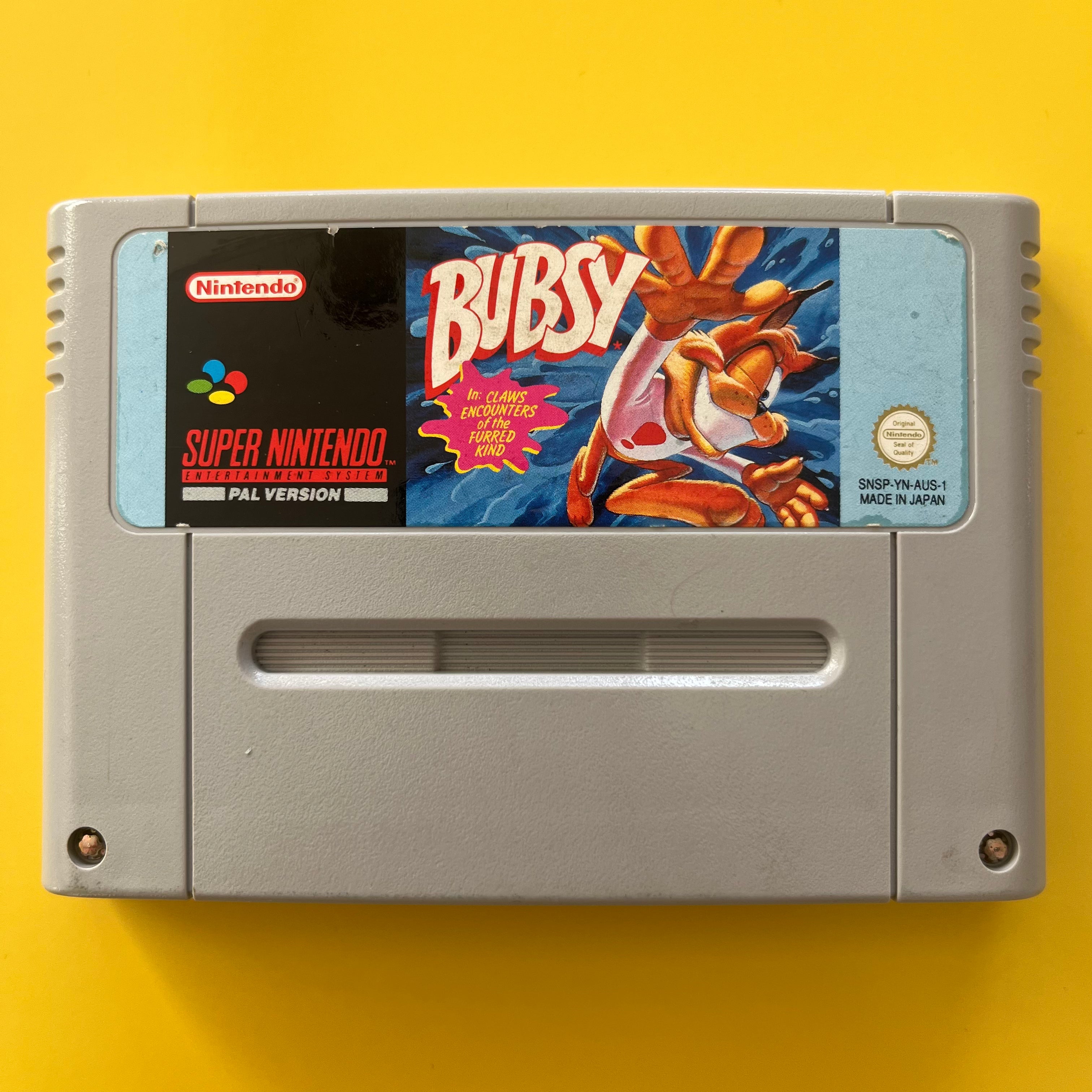 Buy SNES - Bubsy Online in Australia | SNES - Bubsy for Sale