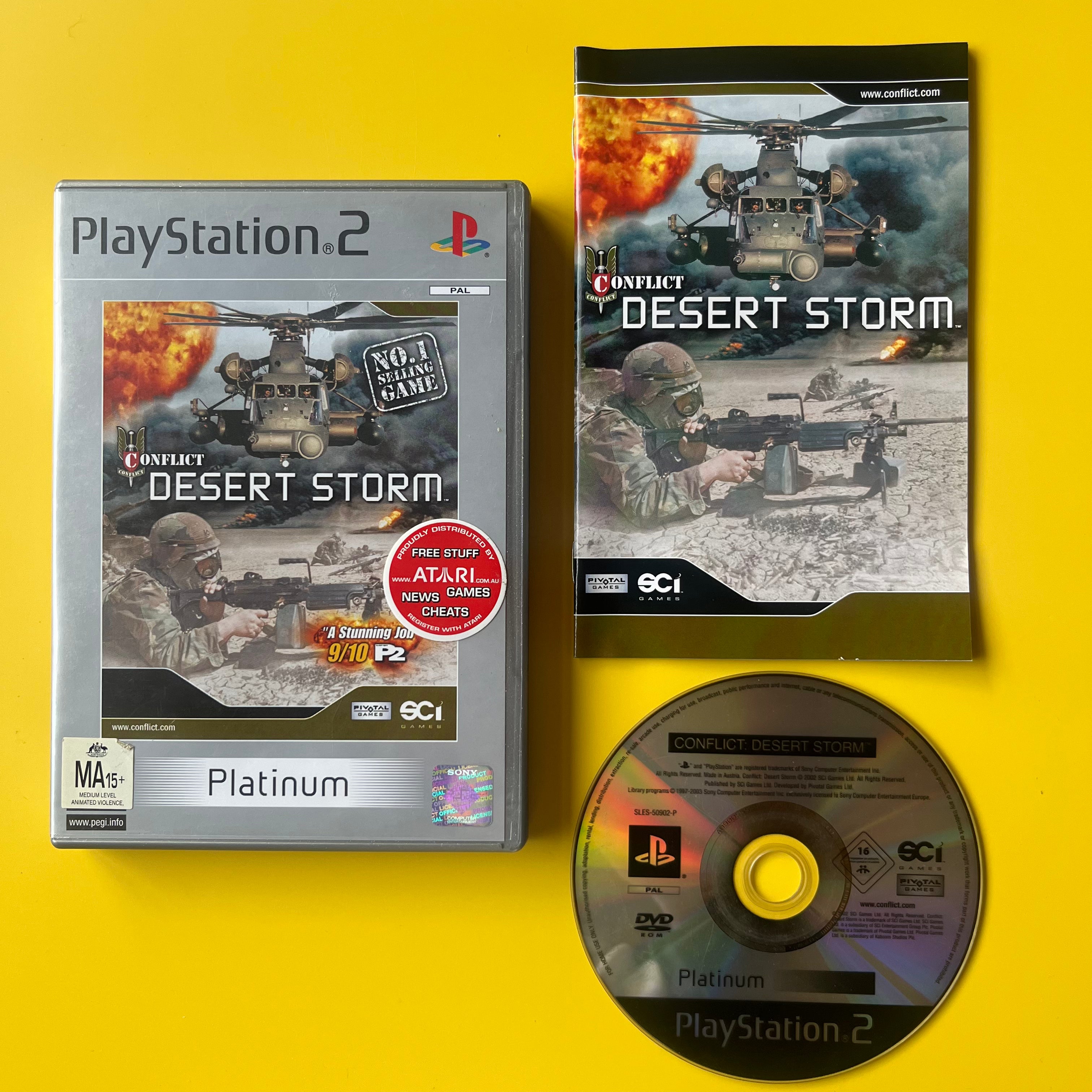 Buy PS2 - Conflict Desert Storm - Platinum Online in Australia | PS2 ...