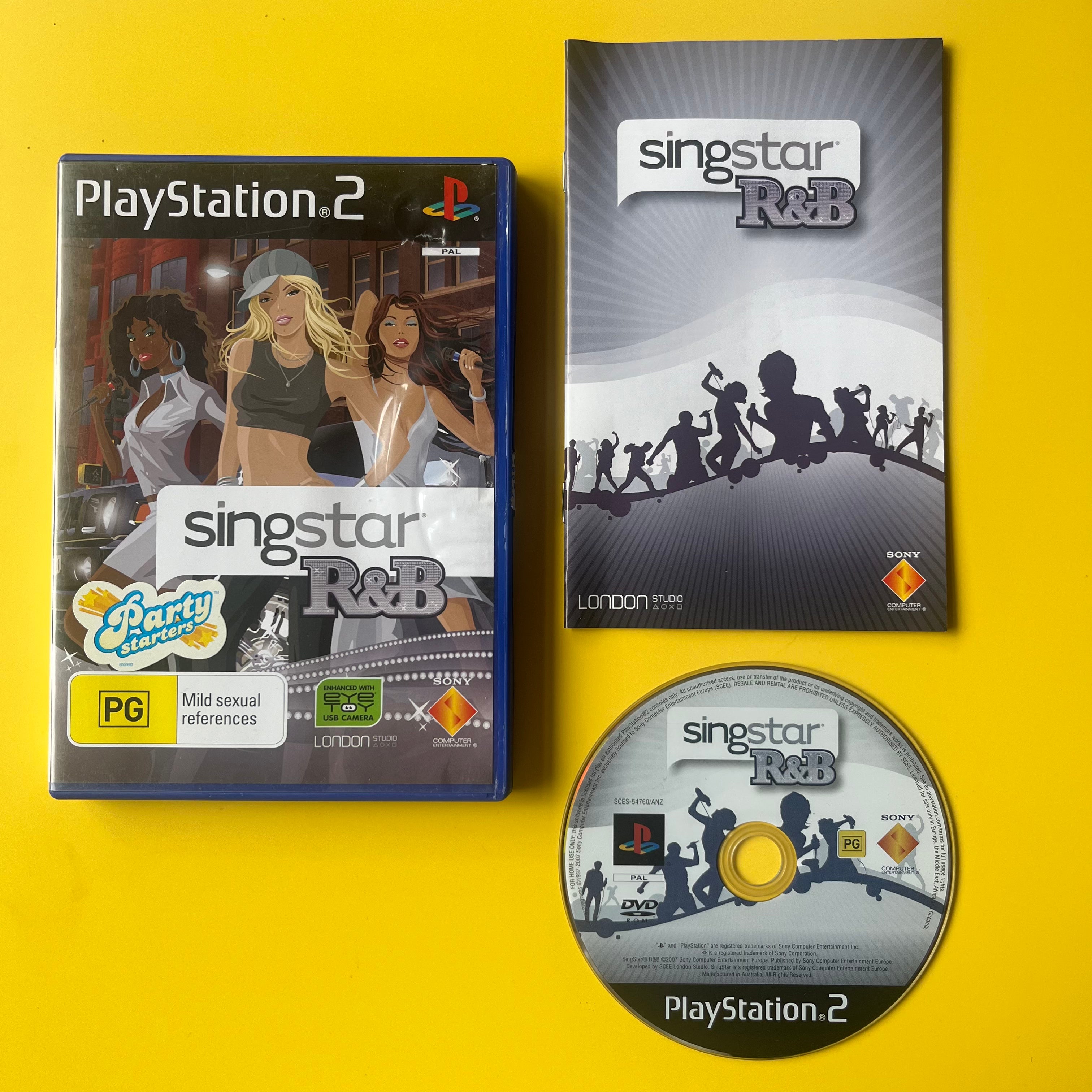 Buy PS2 - SingStar R&B Online in Australia | PS2 - SingStar R&B for Sale