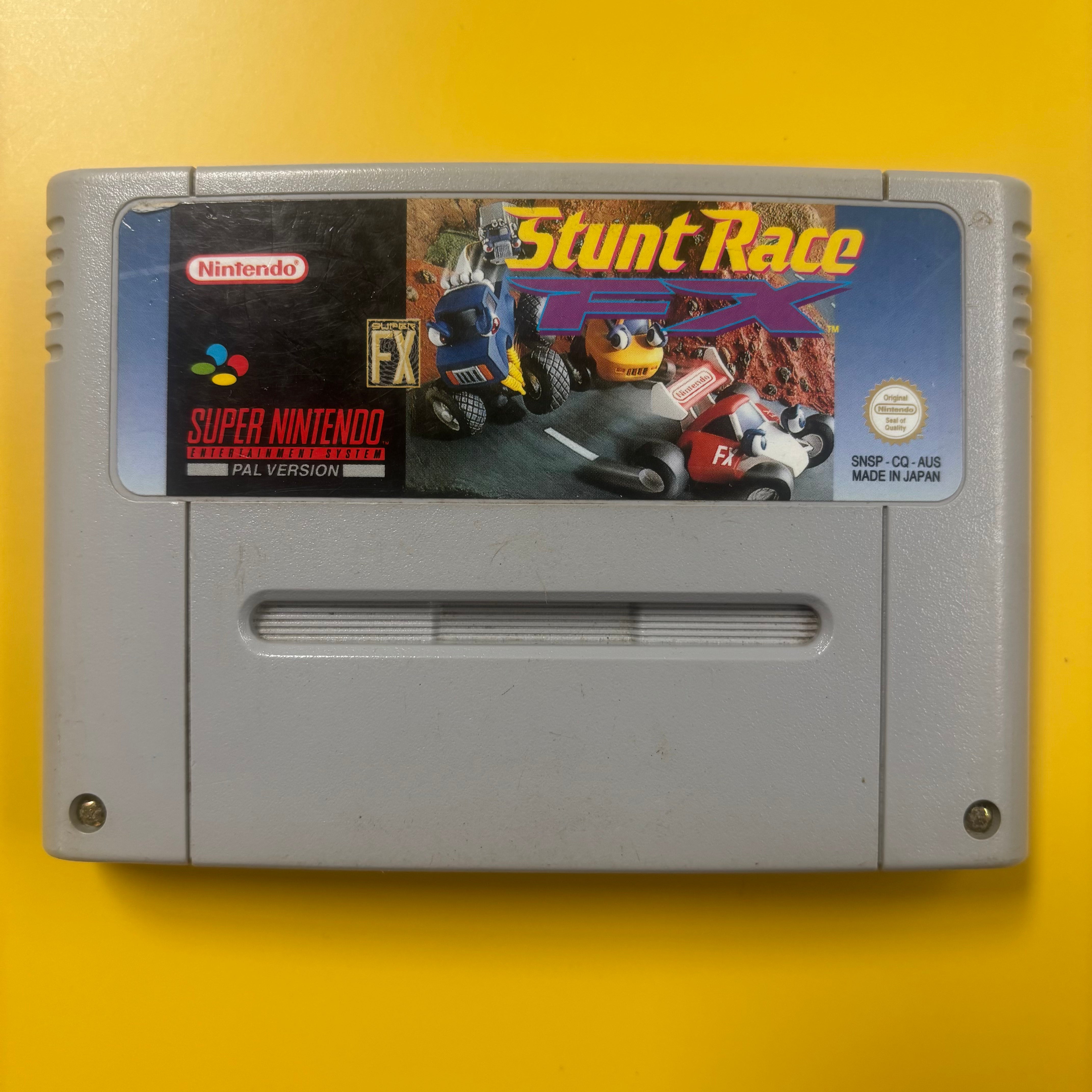 Buy SNES - Stunt Race FX Online in Australia | SNES - Stunt Race FX for ...